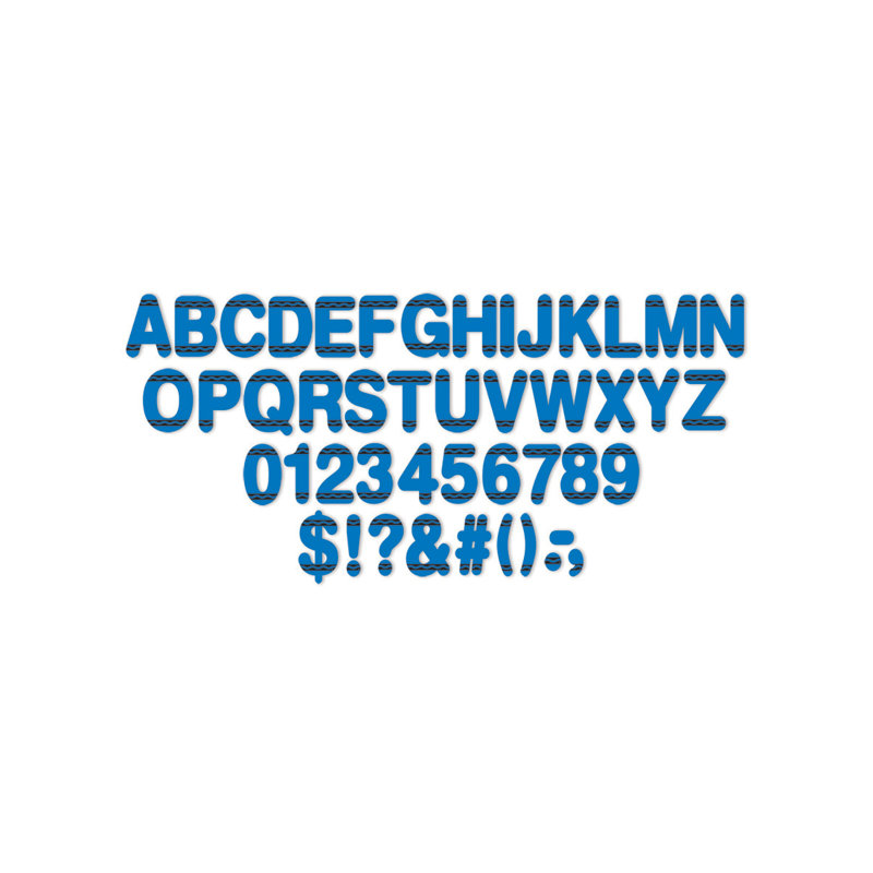 Eureka Classroom Crayola Blue Deco Letters Set | Wayfair