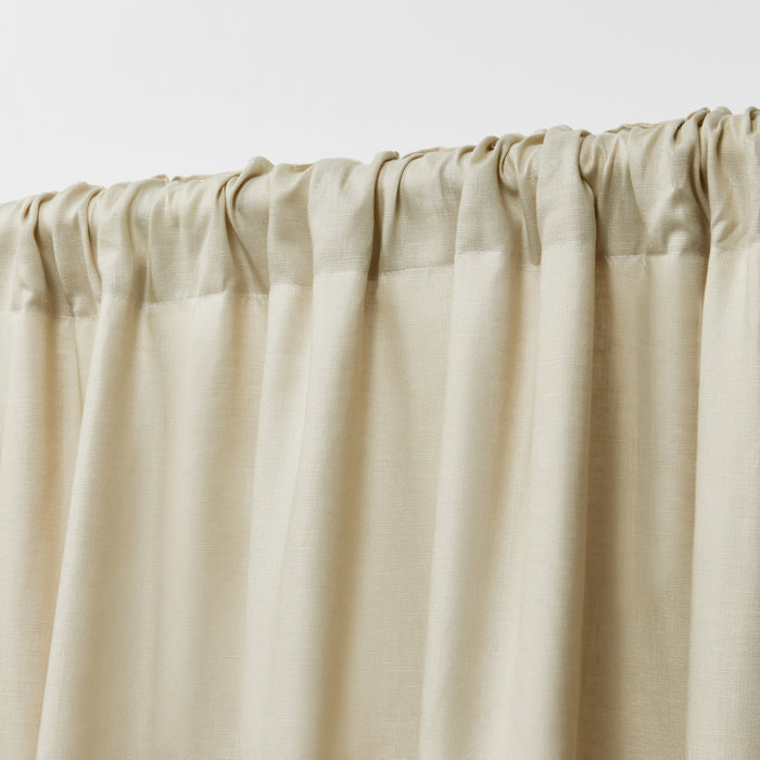 Lauren Ralph Lauren Leanne 100% Linen Light Filtering with Lining Back ...