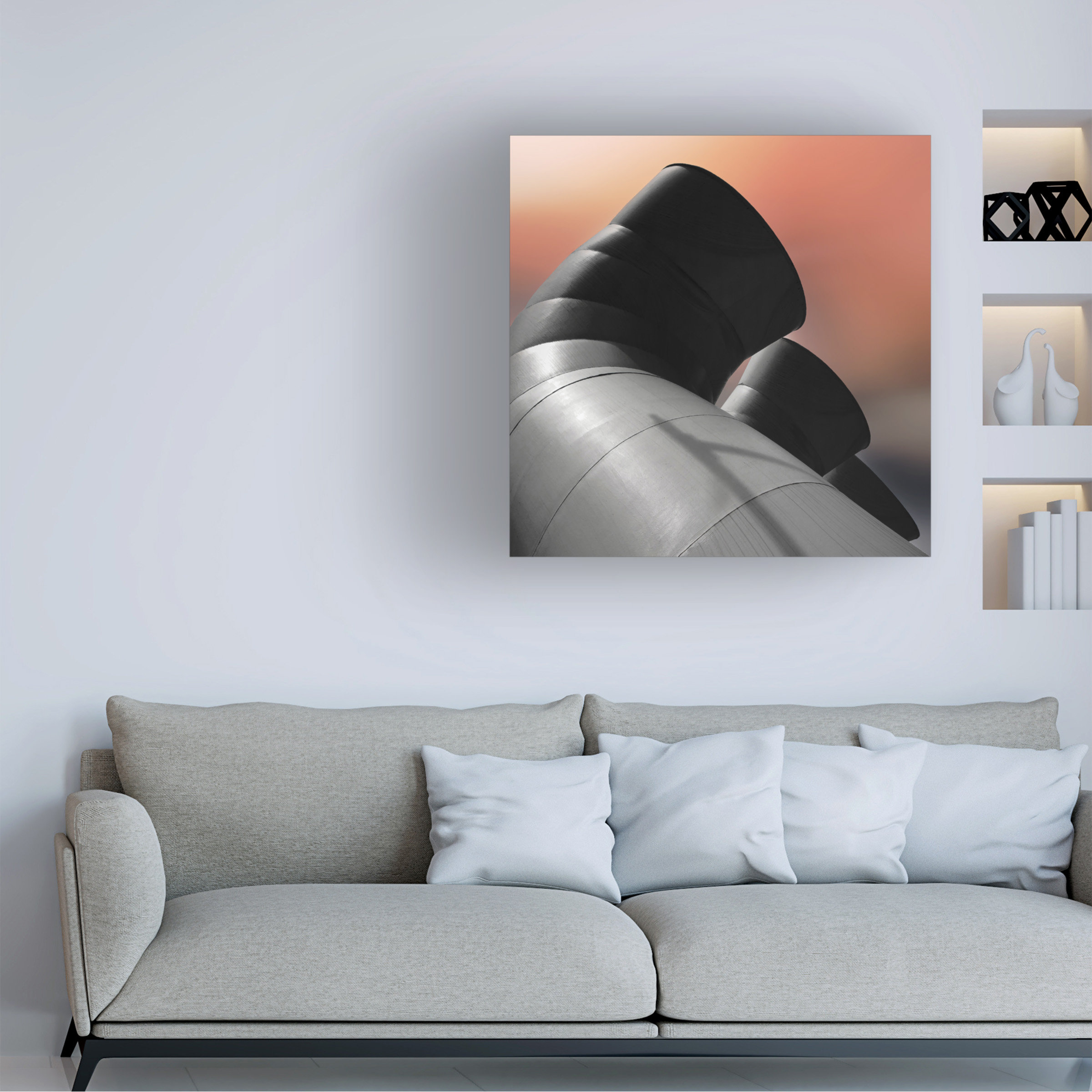 Ebern Designs Gilbert Claes Centre Paris Pompi Canvas Art | Wayfair