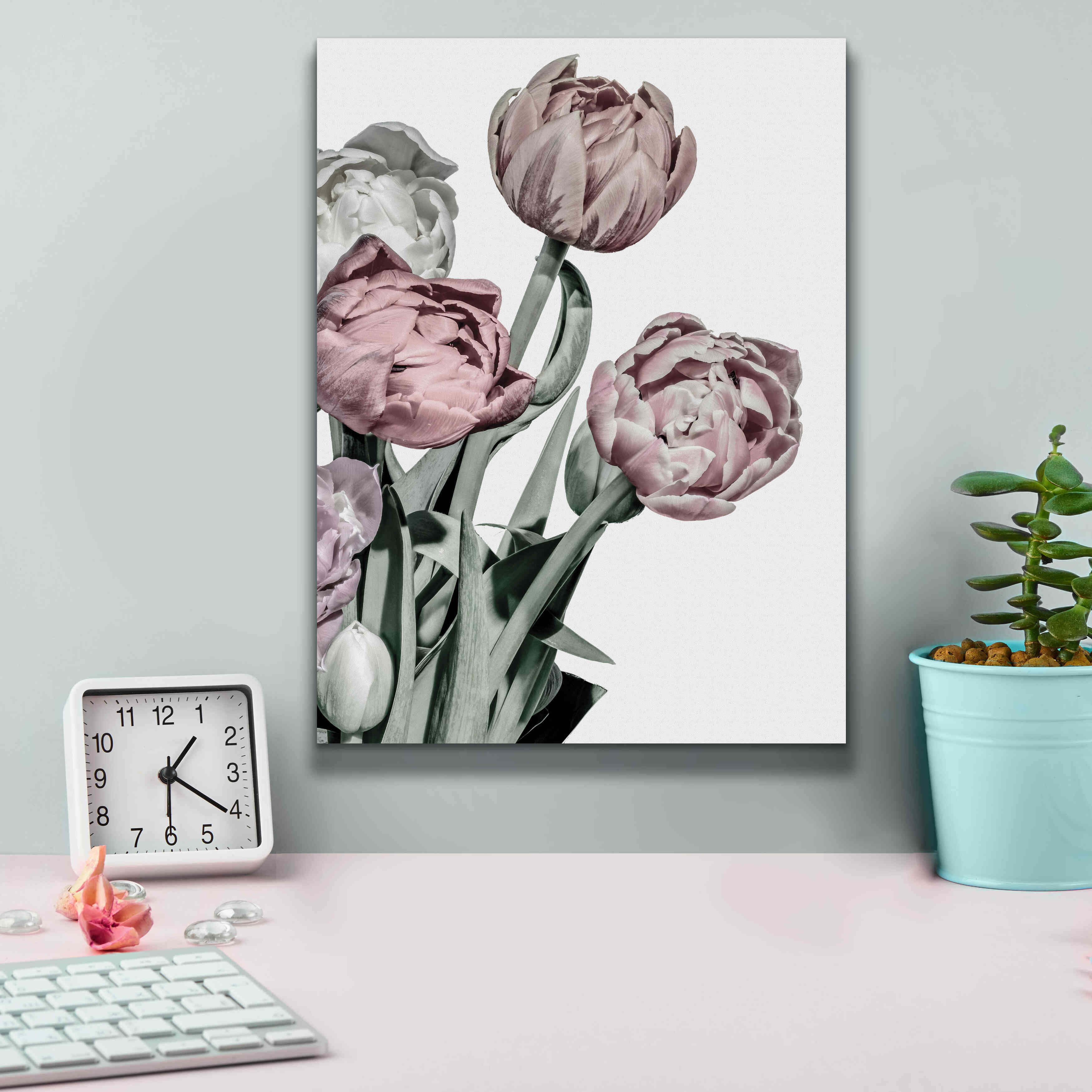 Ebern Designs Epic Graffiti 'Tulips Bright' By Design Fabrikken, Tulips ...