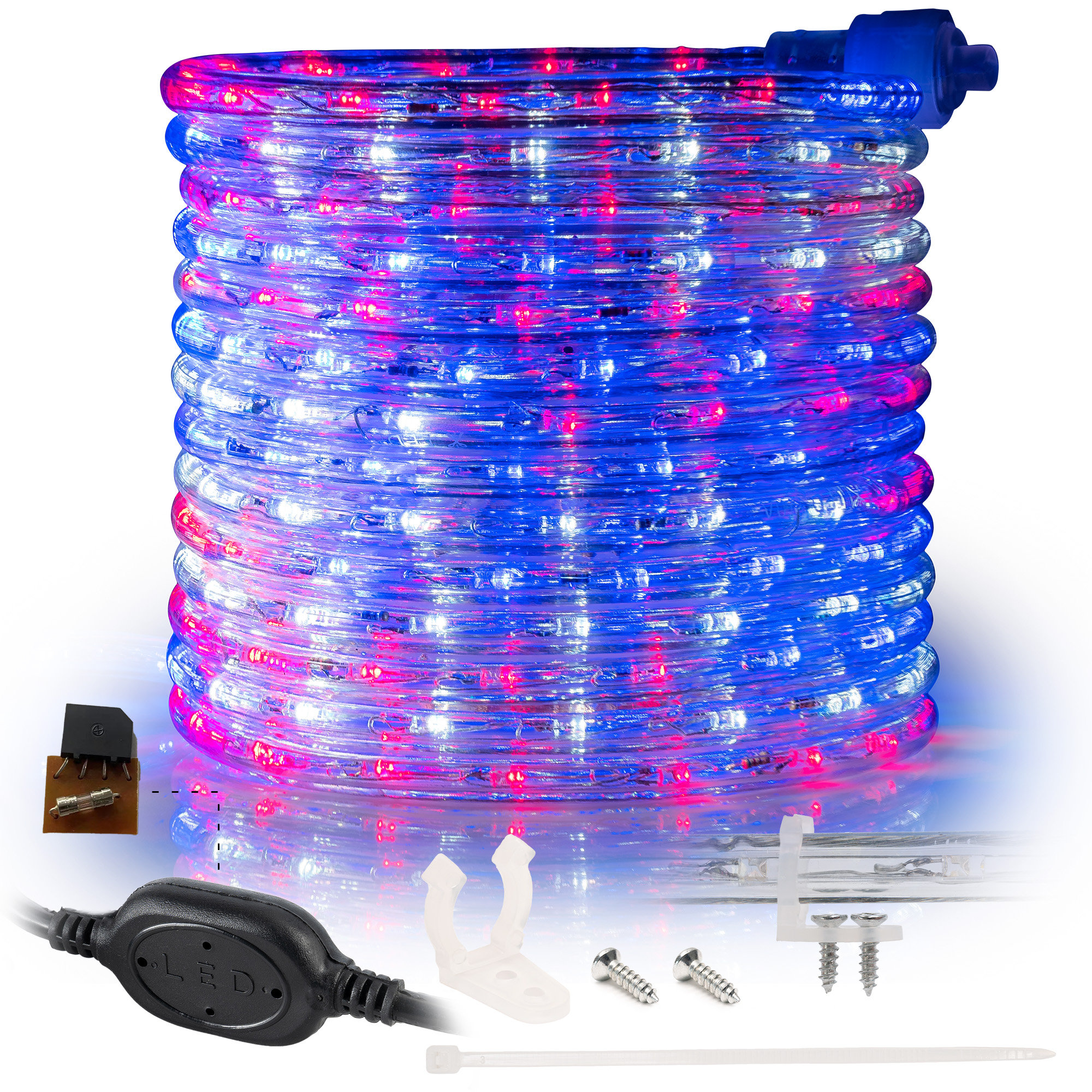 The Holiday Aisle® LED Rope Lights | Wayfair