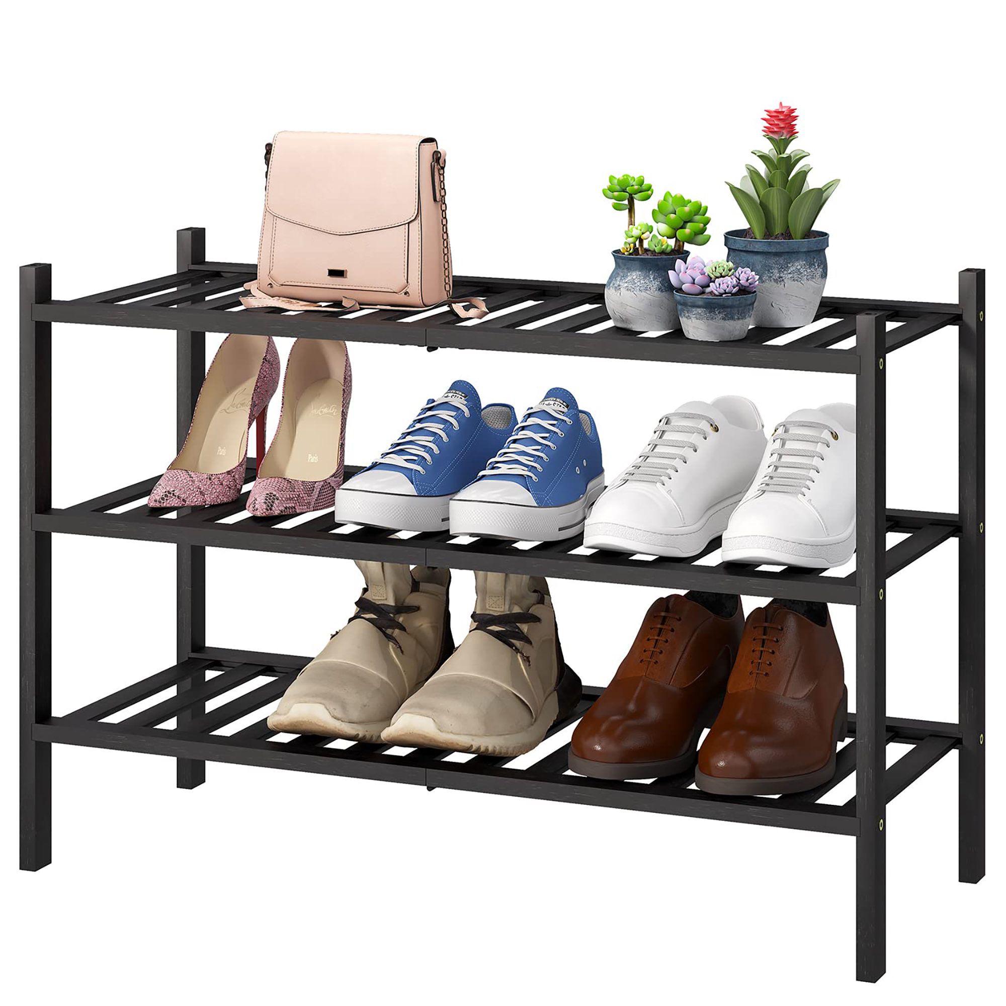 Latitude Run® 9 Pair Shoe Rack | Wayfair