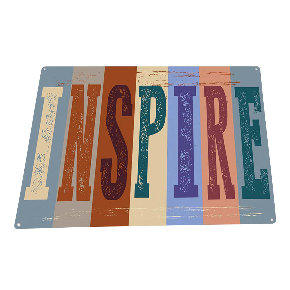 Winston Porter Rustic Inspire Sign | Wayfair