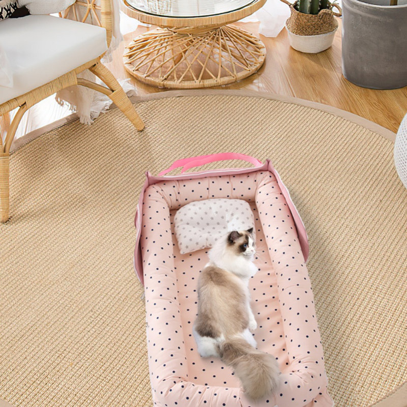 Tucker Murphy Pet™ Dog Cat Bed Mat, Portable Crate Pads For Small ...