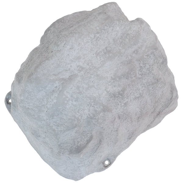 Freeport Park® Jara Polyresin Faux Landscape Rock Cover with Metal ...
