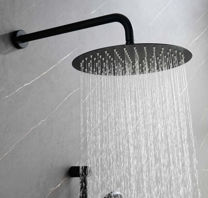 IRHOMA All - in - One Shower System - Shower Head, Hand Shower & 4 ...