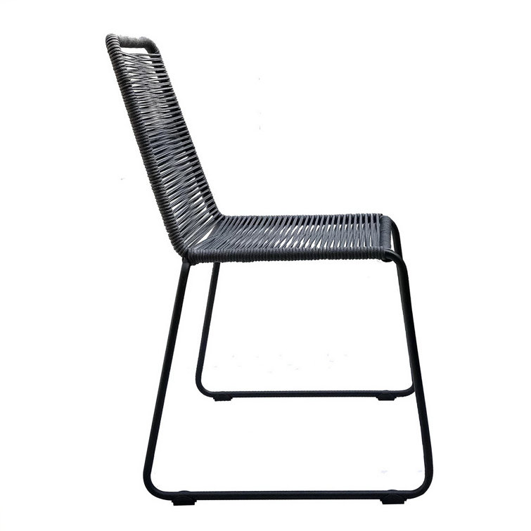 George Oliver Davisha Stacking Patio Dining Side Chair & Reviews ...