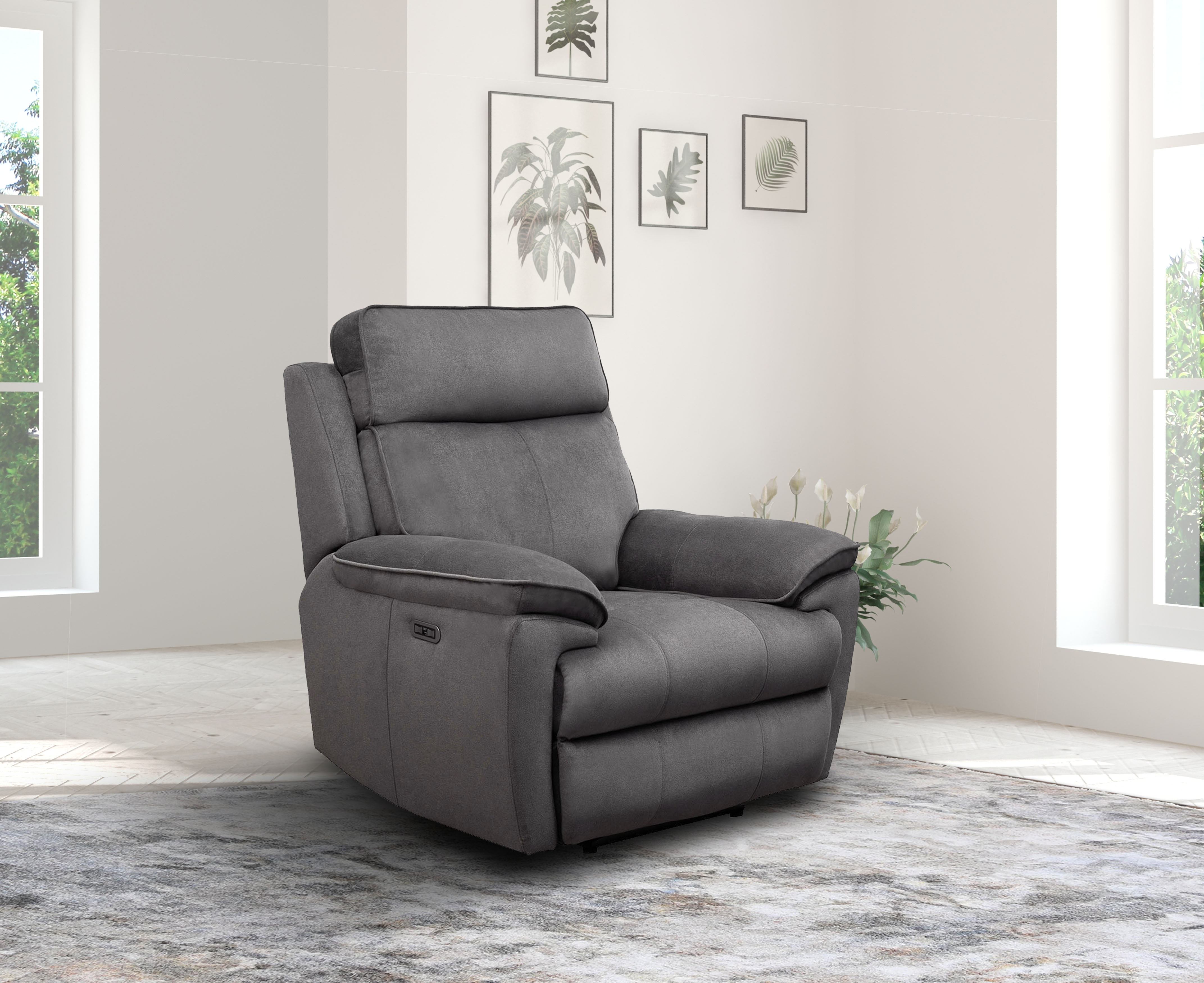 Wade Logan® Kenaja 40'' Wide Power Standard Recliner | Wayfair