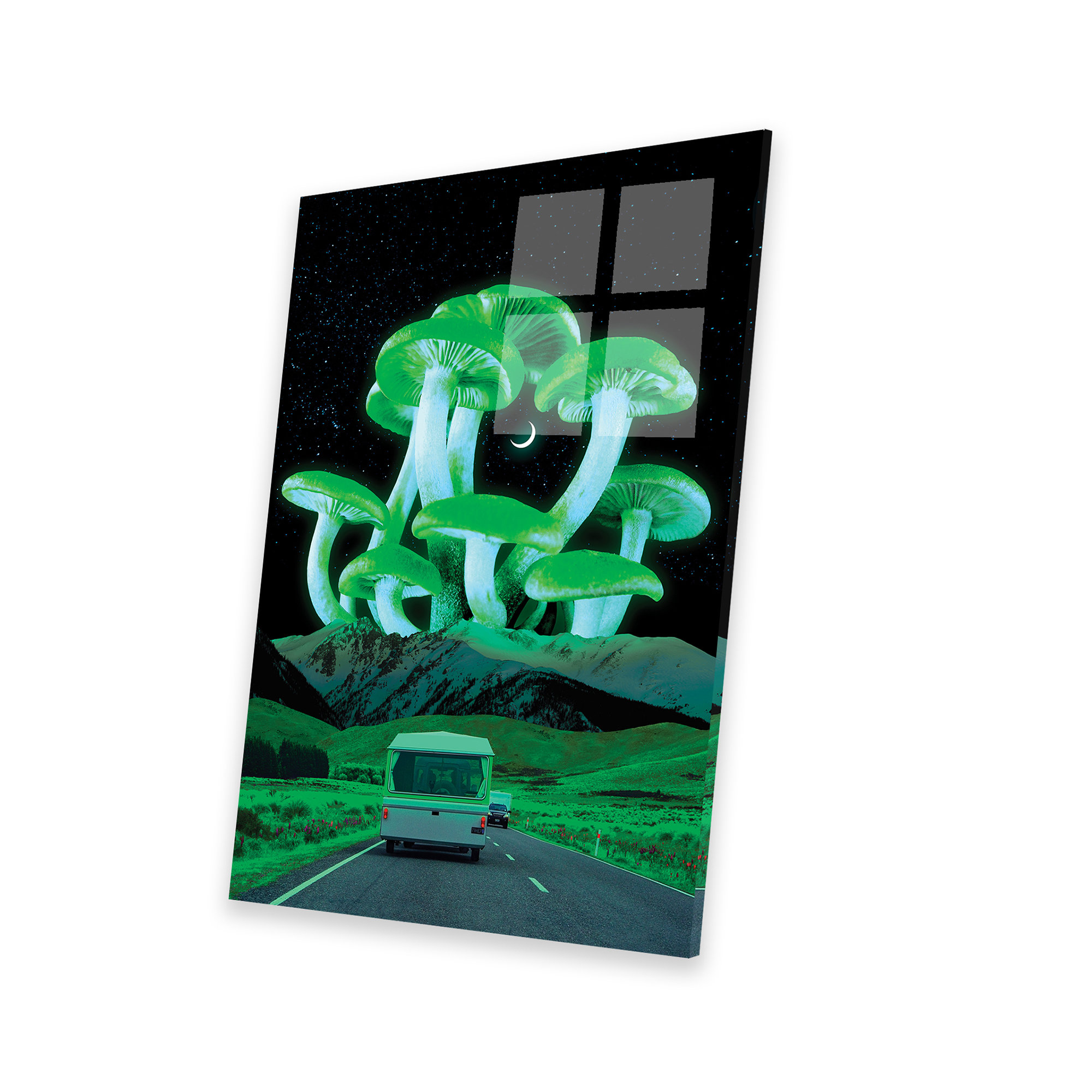 Trinx Trippy Route On Plastic/Acrylic by Danner Orozco Painting ...