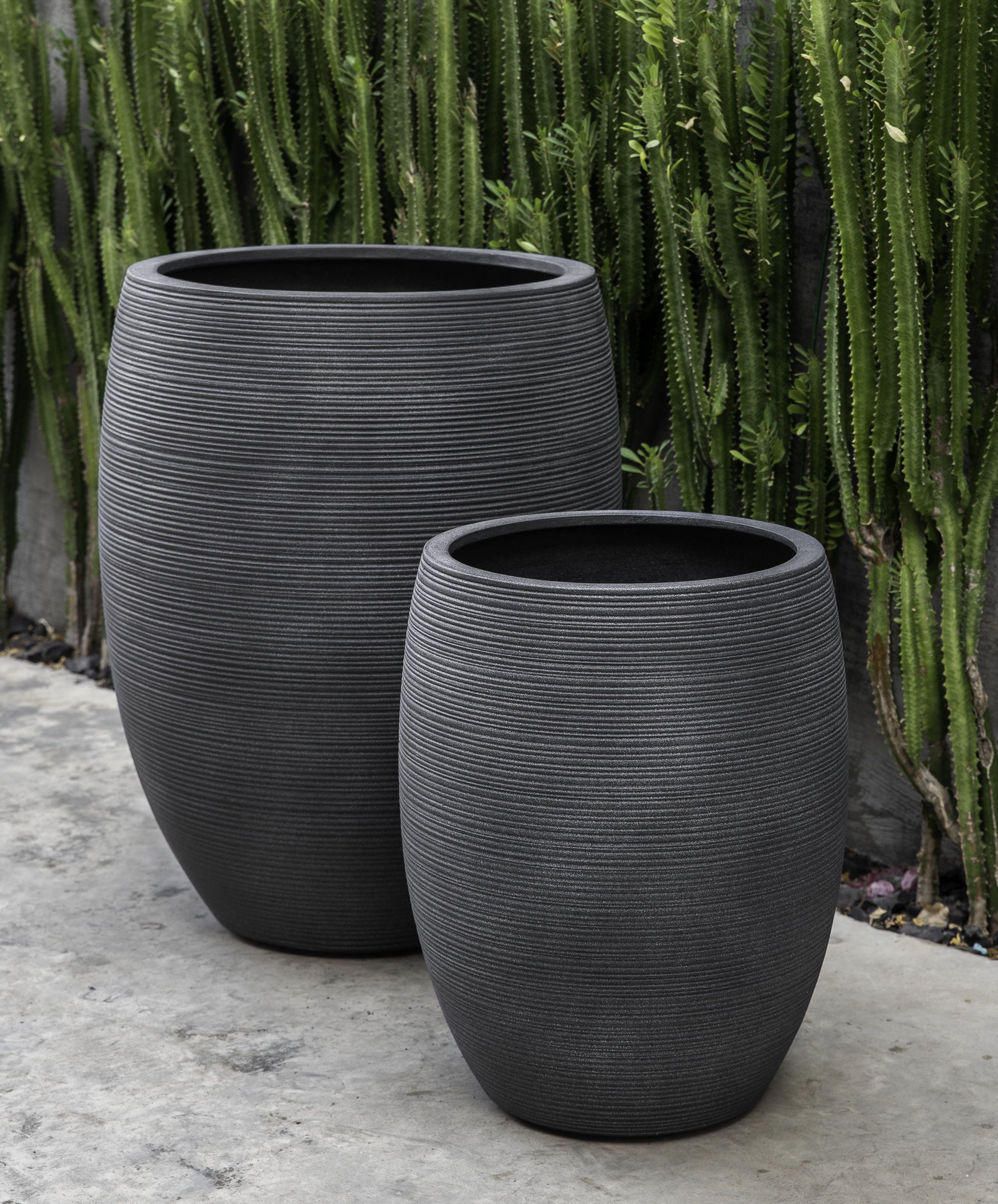 Campania International Haley Fiber Clay Composite Pot Planter | Perigold