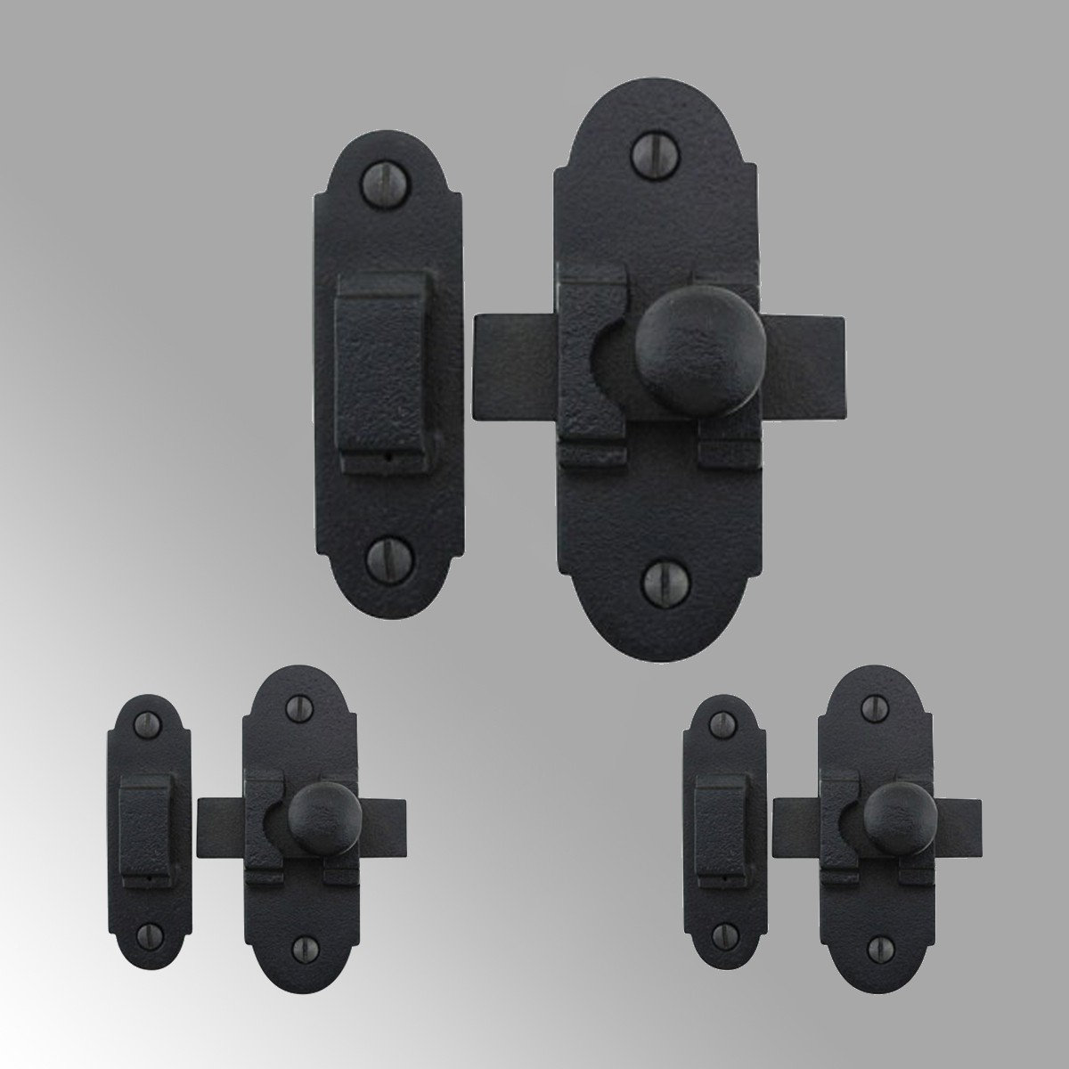 The Renovators Supply Inc. Cabinet Latch - Wrought Iron Slide Lock ...