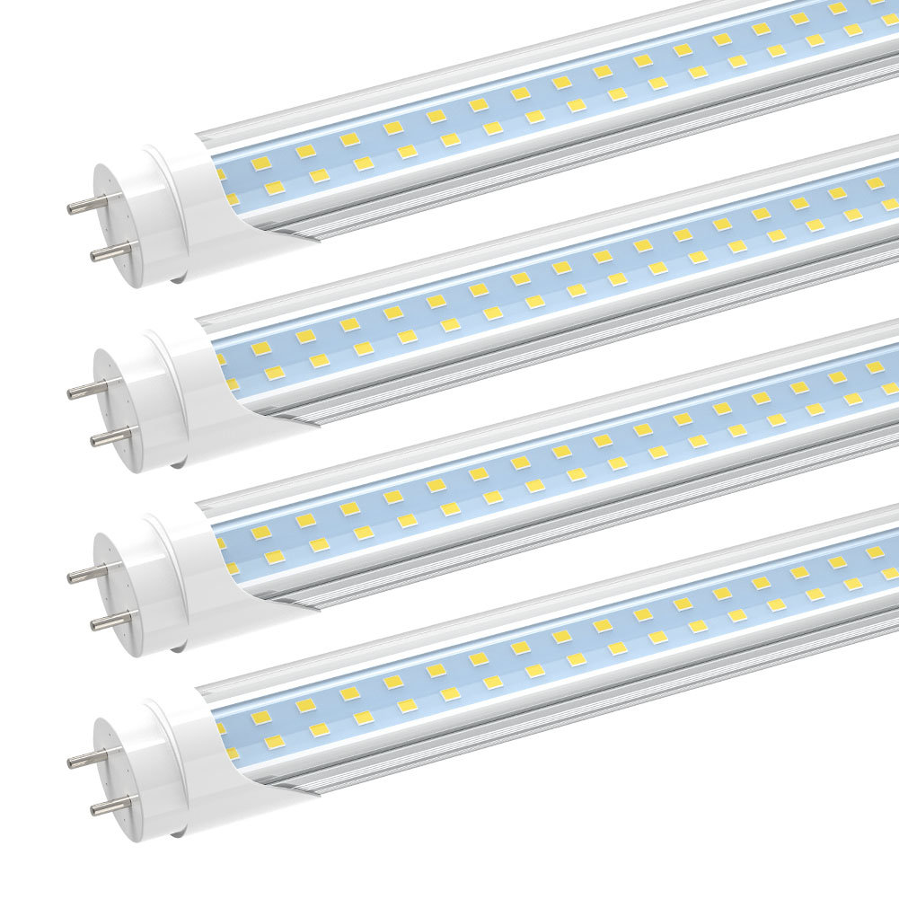 JESLED 28 Watt (280 Watt Equivalent), T8 LED Non-Dimmable Light Bulb ...