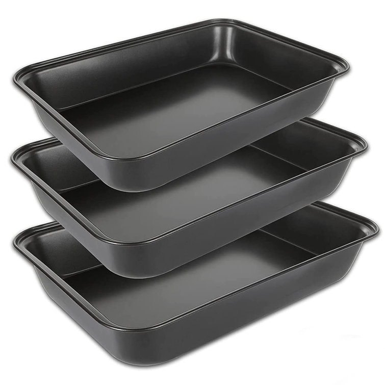 Belfry Kitchen 3 Piece Oven Trays Non Stick Set | Wayfair.co.uk