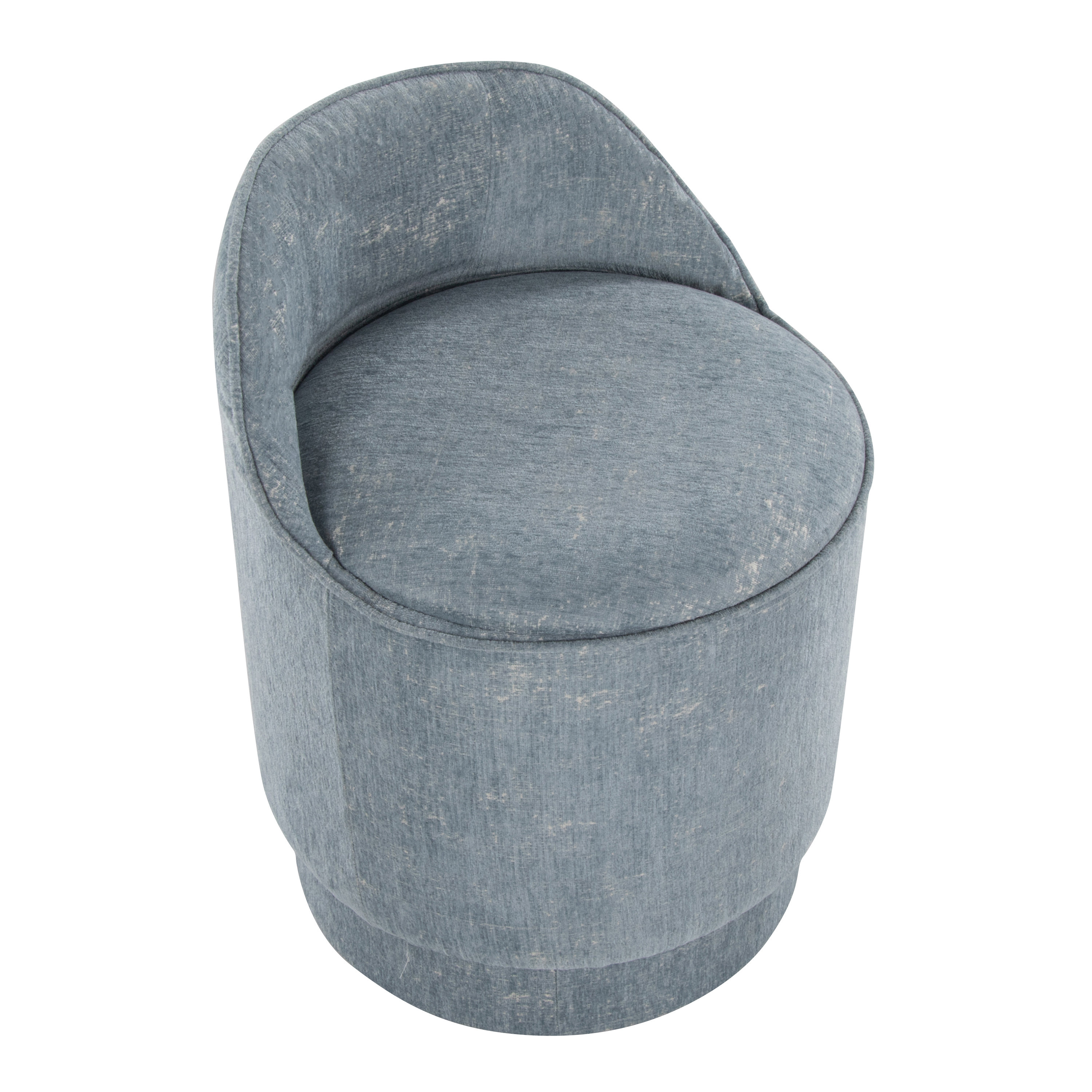 Ivy Bronx Anupa Upholstered Contemporary Swivel Vanity Stool & Reviews ...