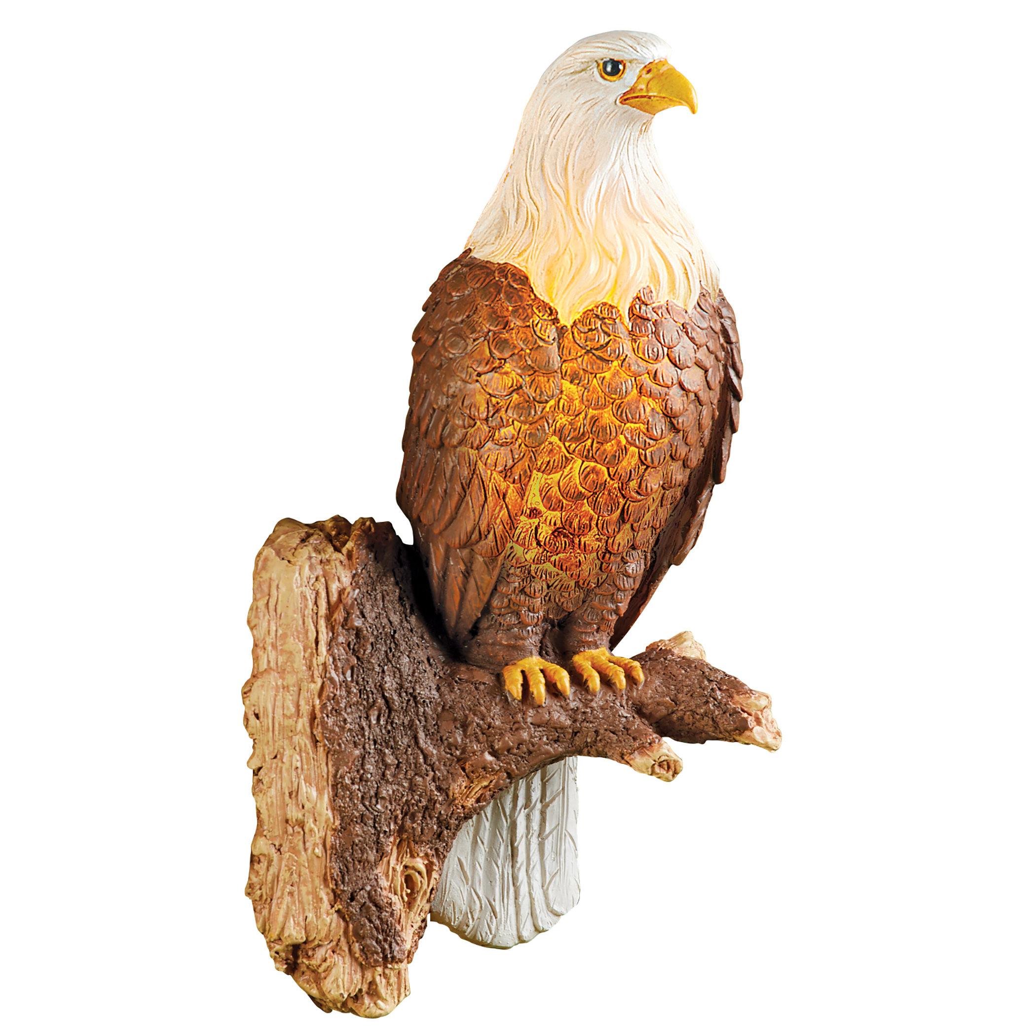 The Holiday Aisle® Bald Eagle Tree Garden Statue - Wayfair Canada
