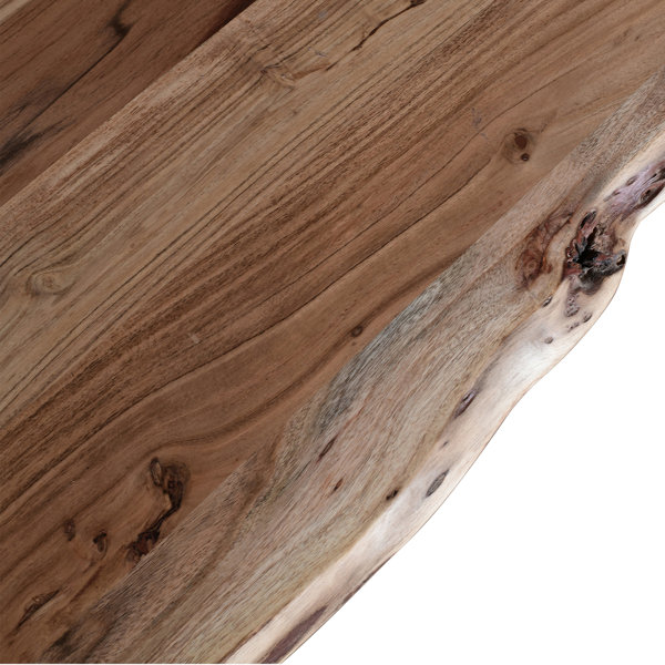 The Twillery Co.® Rotherham Solid Wood Pedestal Table Base Type Dining ...