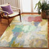 Lark Manor Akera Watercolor Indoor/Outdoor Rug Pastel | Wayfair