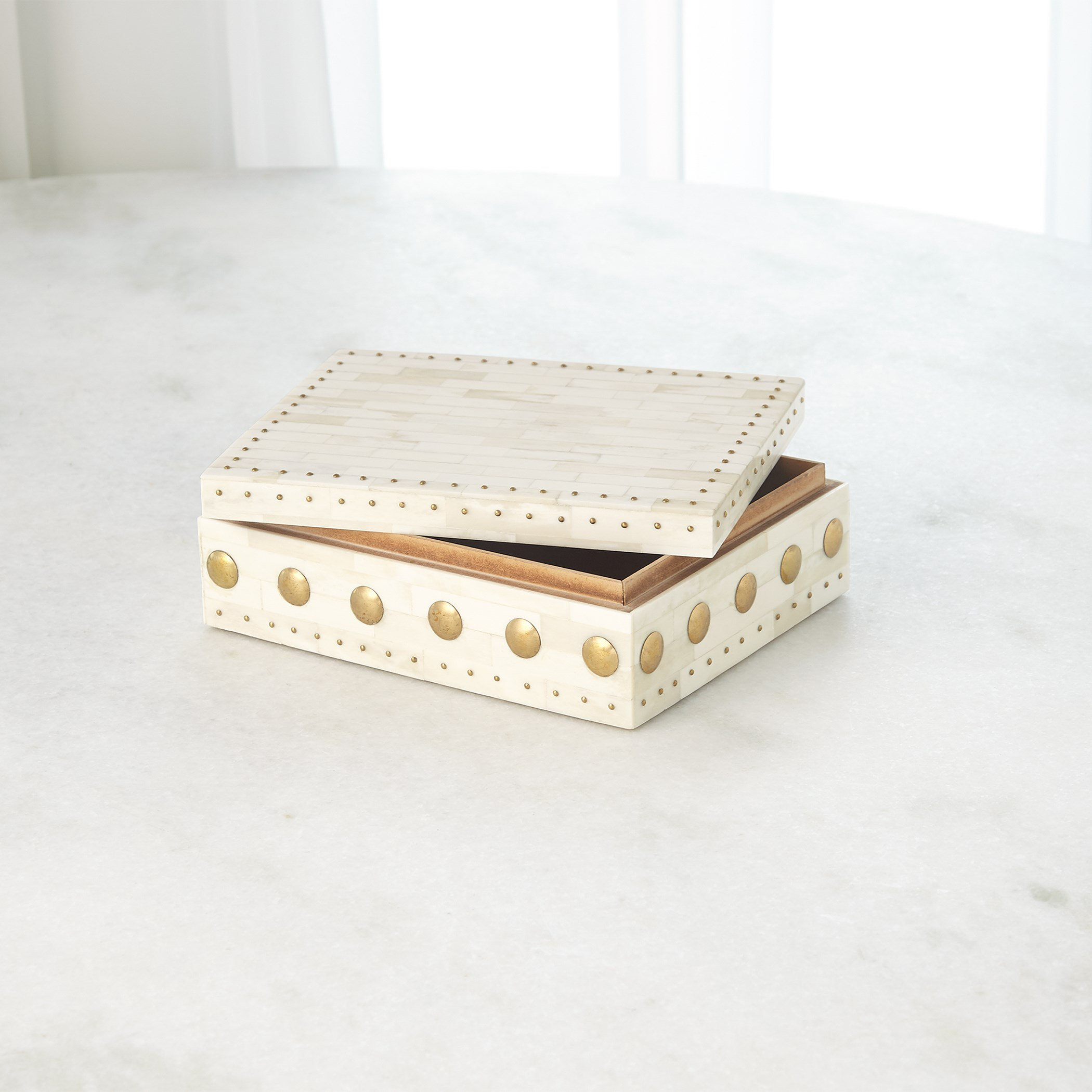 Signature III Bone Decorative Box | Wayfair