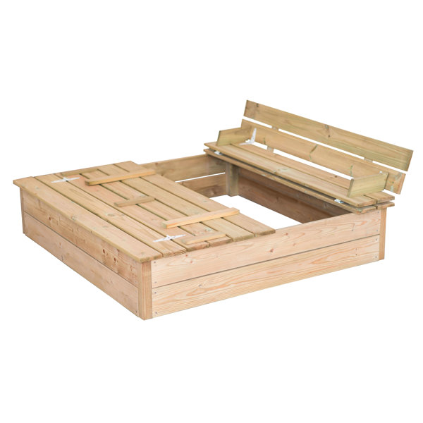 Freeport Park Sandbox With Lid | Wayfair.co.uk