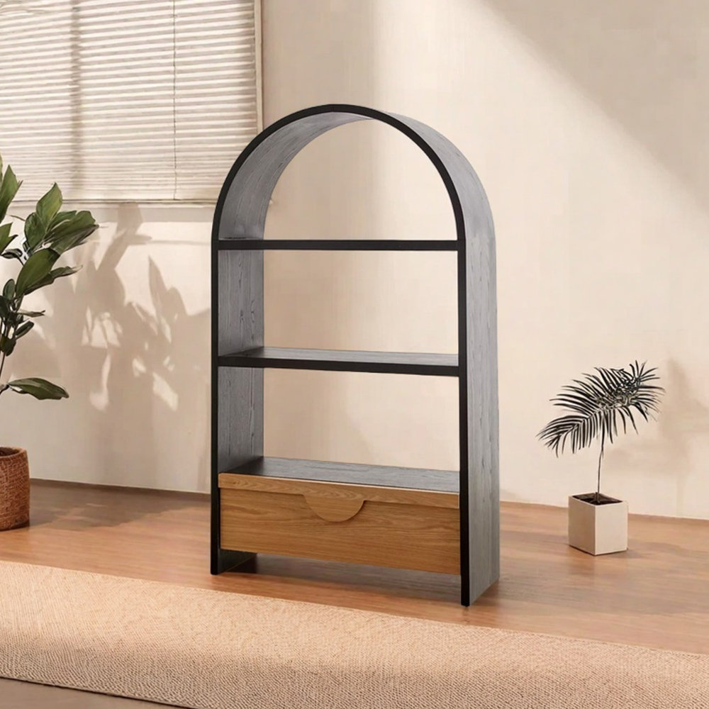 Kaoloupin French Style Arch Element Bookcase - Wayfair Canada
