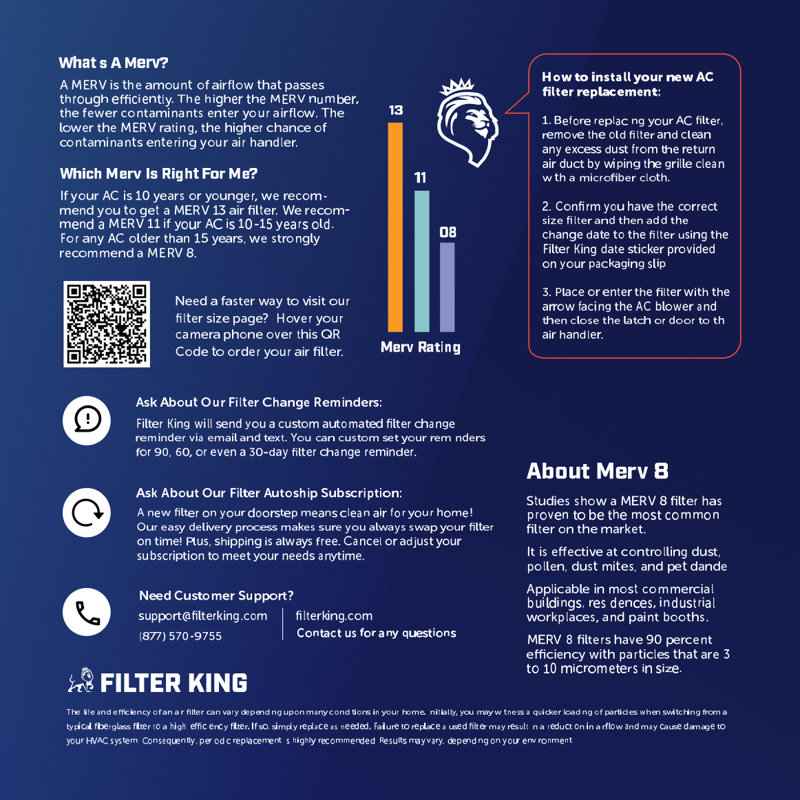 Filter King Air Filter | Wayfair