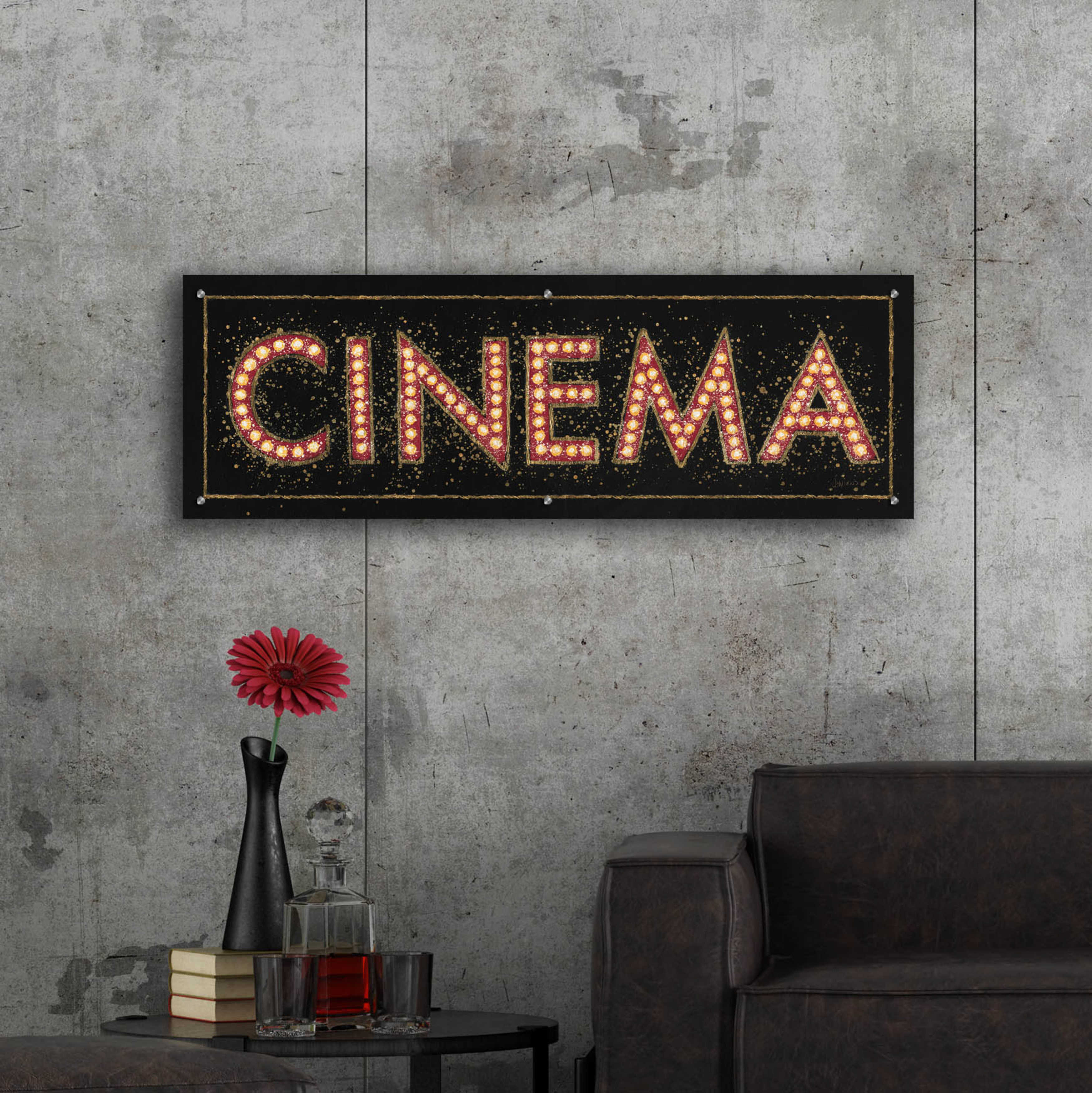 Latitude Run® Cinema Marquee by James Wiens - Unframed Panoramic ...