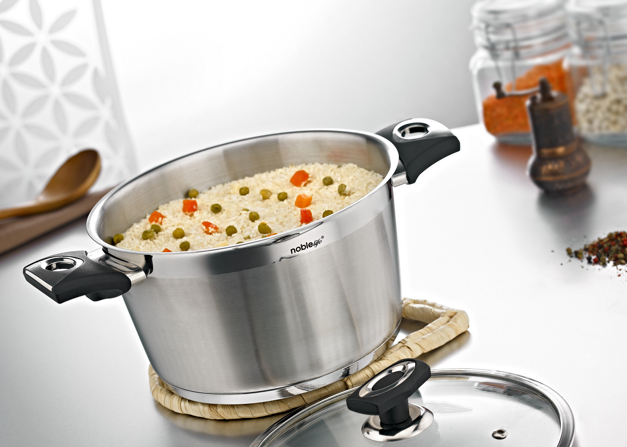 East Urban Home 2.1 qt. Stainless Steel Stock Pot with Lid | Wayfair