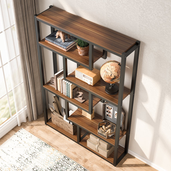 Ebern Designs Kunigunde 69.29" H x 39.37" W Library Bookcase & Reviews ...