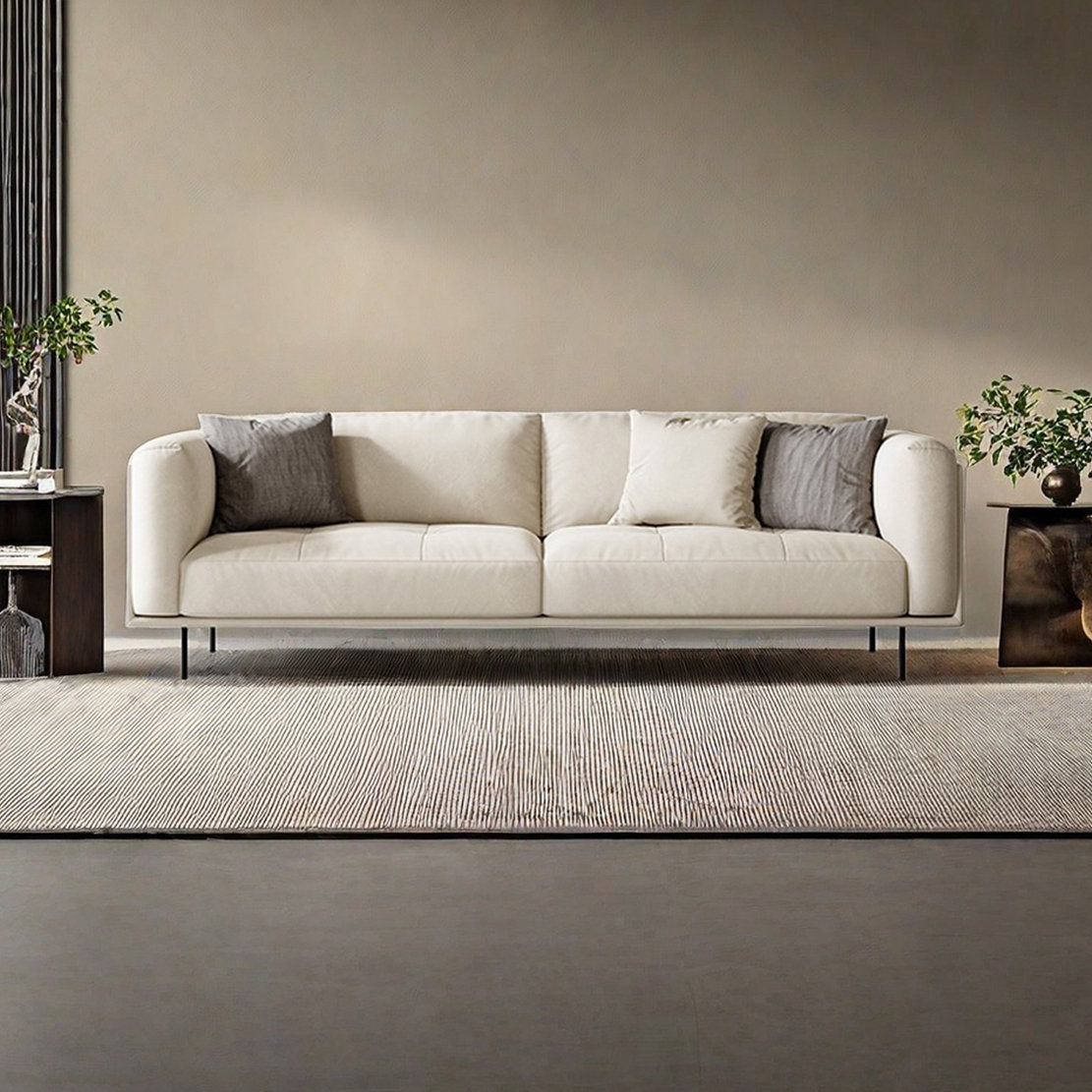 ComfySofa.s Modern simple wabi-Sabi wind small family sofa | Wayfair