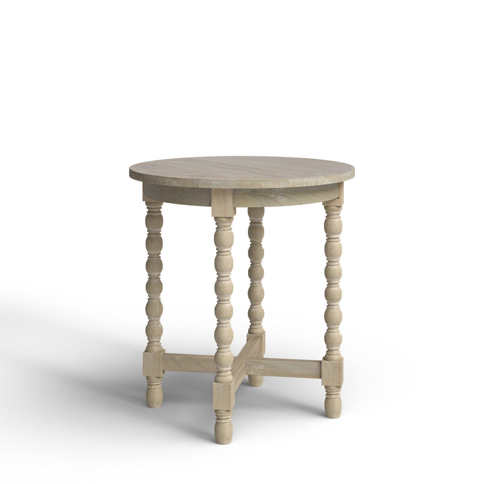 Birch Lane™ Baen Round Solid Wood End Table & Reviews | Wayfair