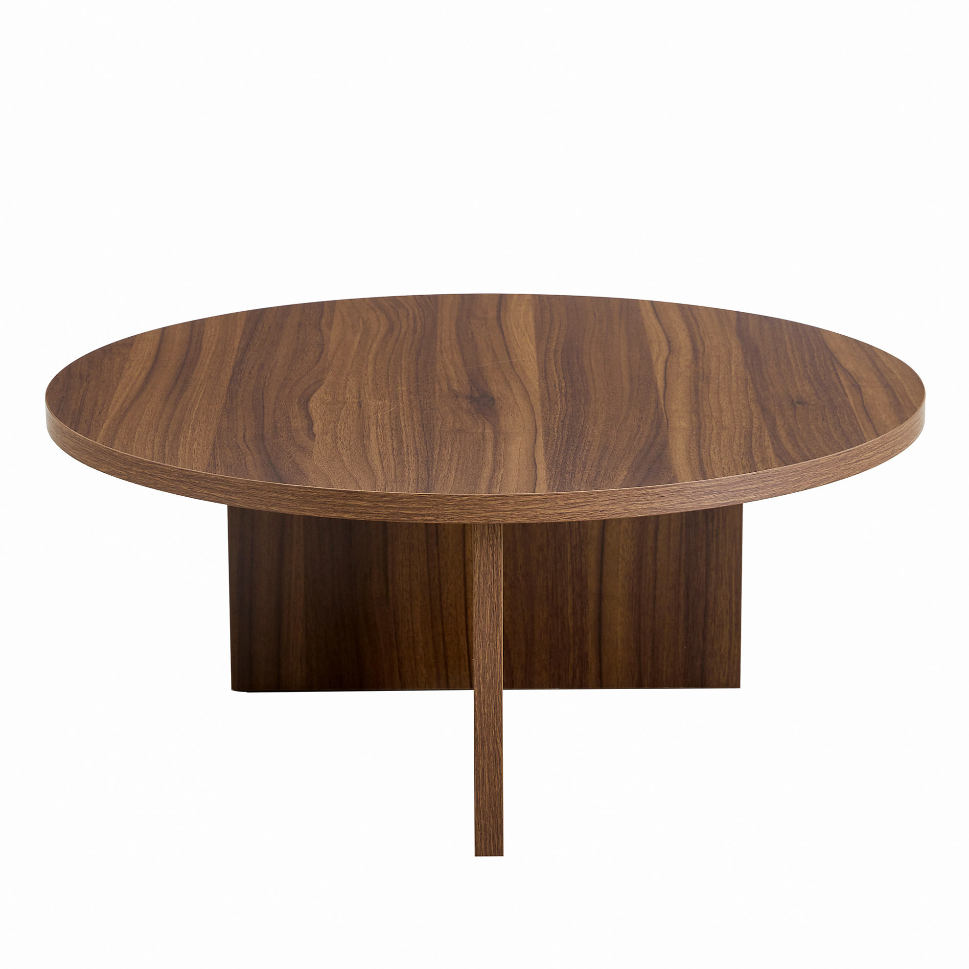 George Oliver MDF Round Coffee Table For Various Interior Styles ...