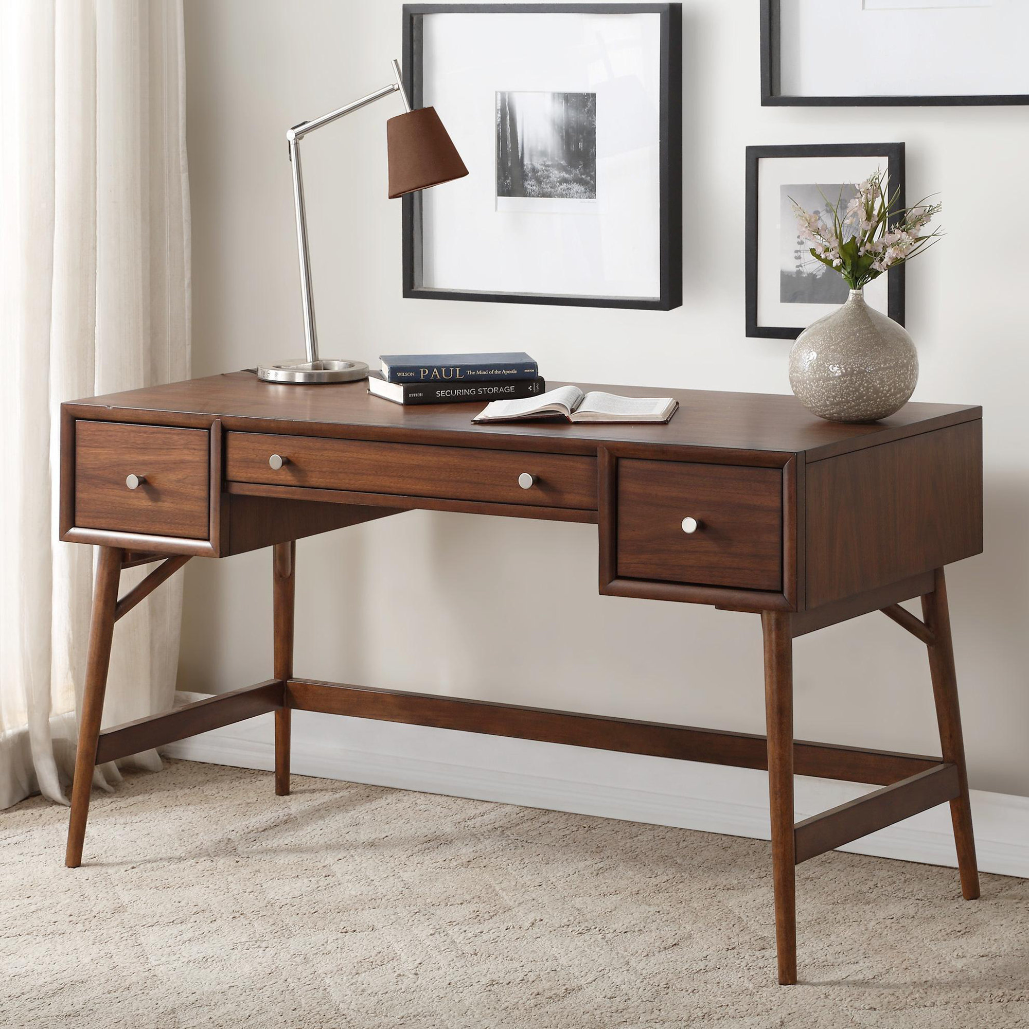 Corrigan Studio® Modern Styling Counter Height Writing Desk | Wayfair