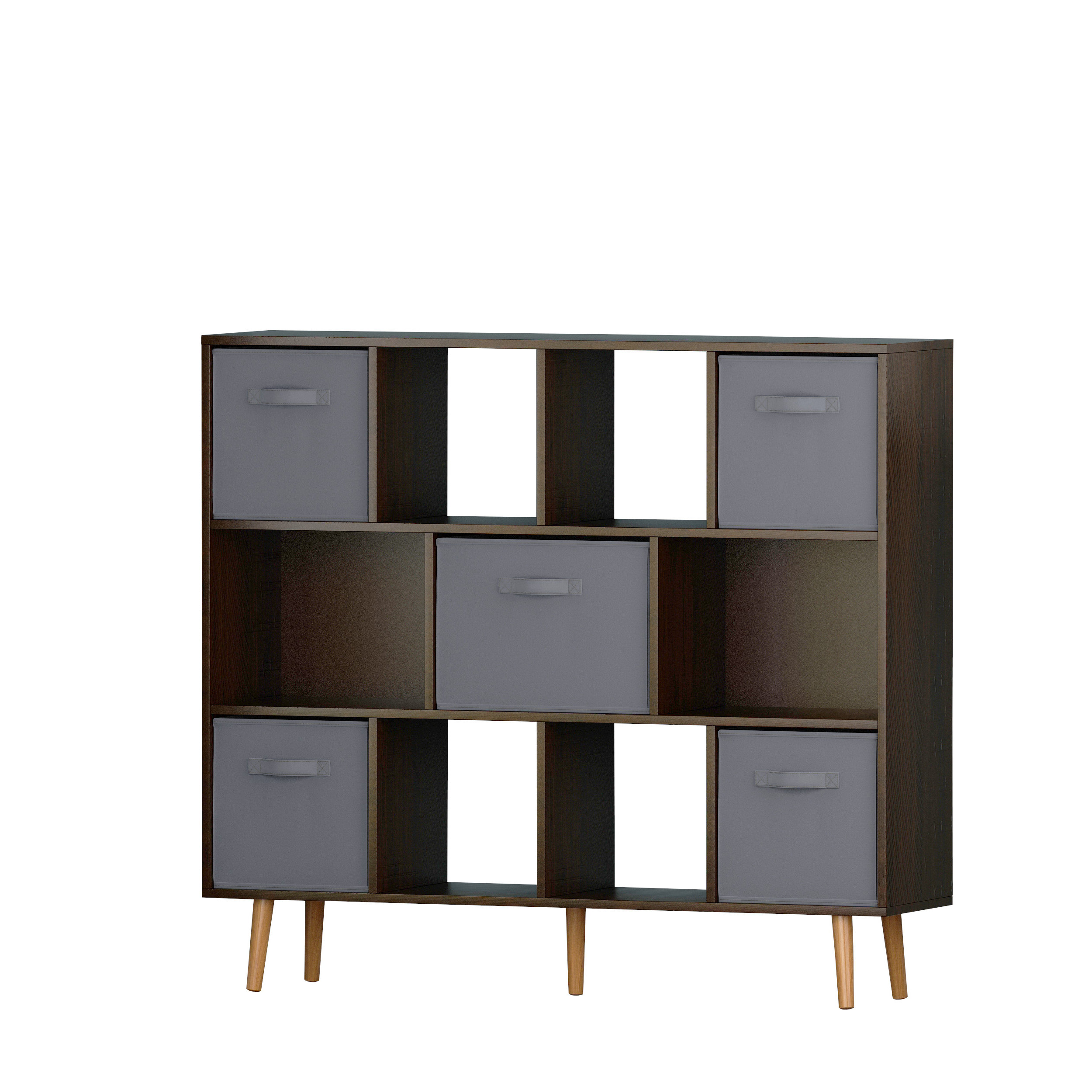 Ebern Designs Cragmont Bookcase & Reviews | Wayfair