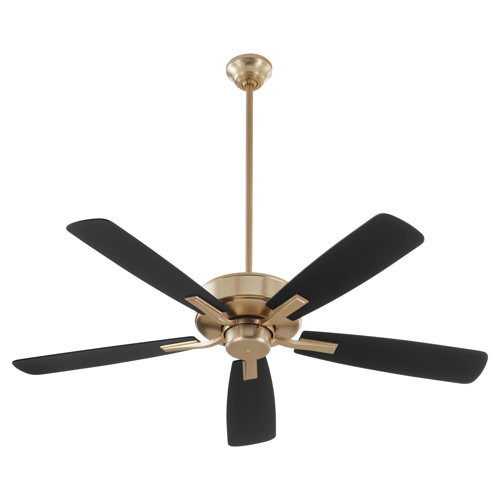 Matte Black Indoor Ceiling Fans You'll Love | Wayfair
