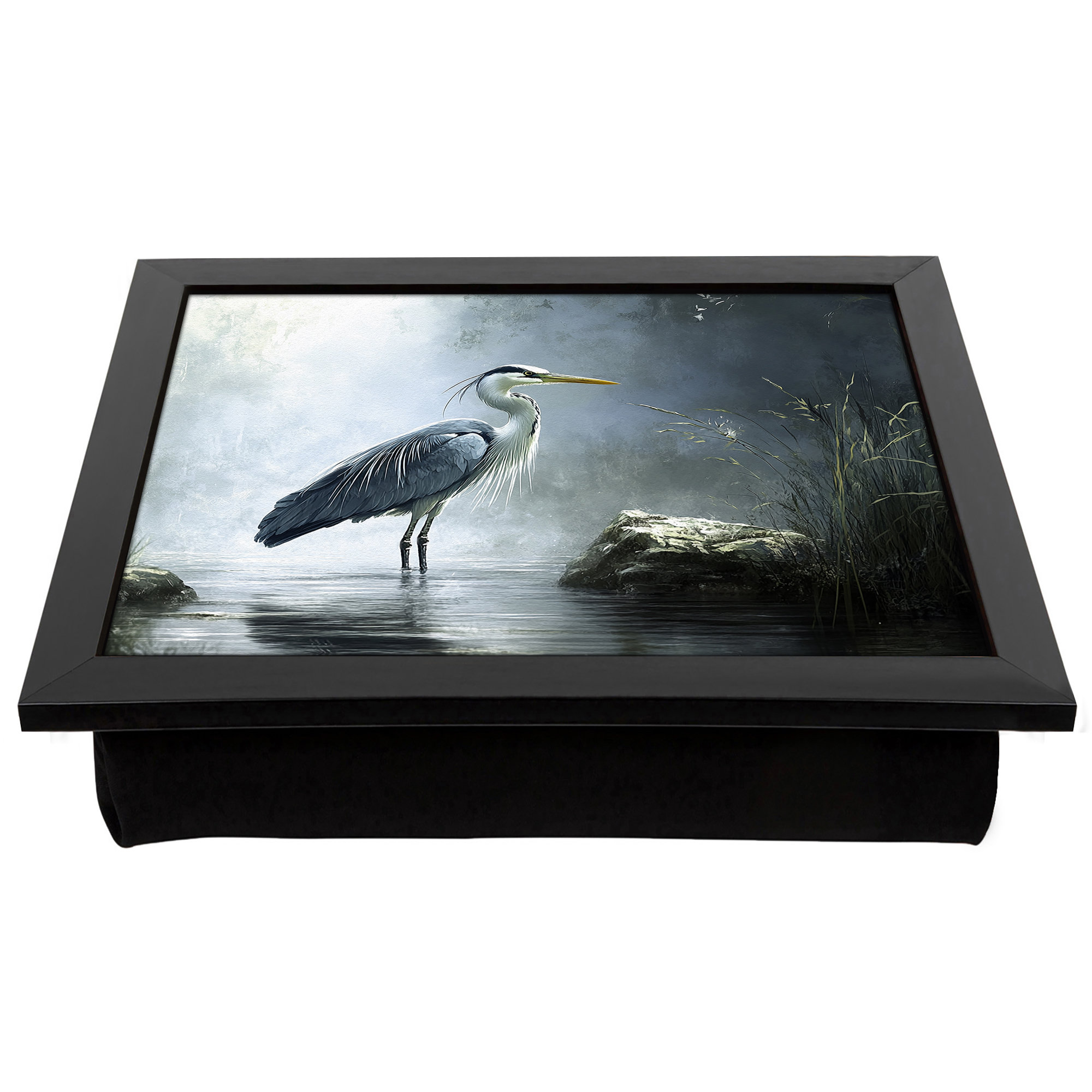17 Stories Heron Bird Vol.4 Lap Tray with Cushion | Wayfair.co.uk