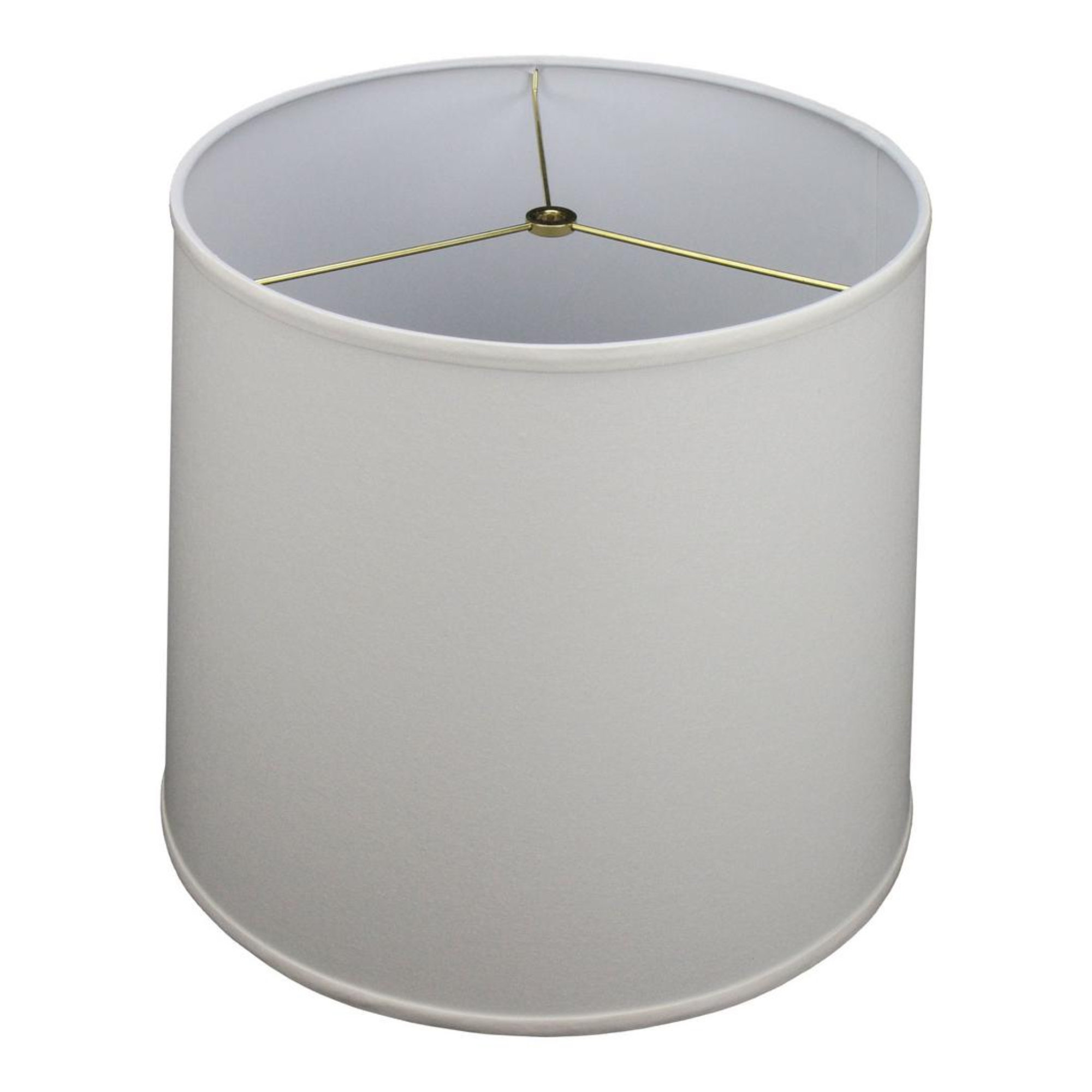 Latitude Run® Fenchelshades 14" X 16" X 14" Linen Cream Empire Lamp ...