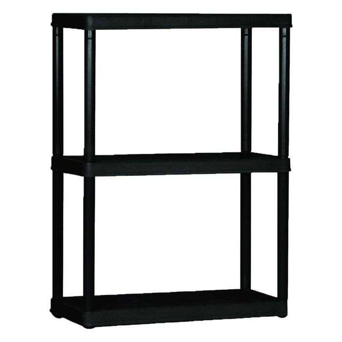 Gracious Living Storage 24'' W Plastic Shelving Unit & Reviews | Wayfair