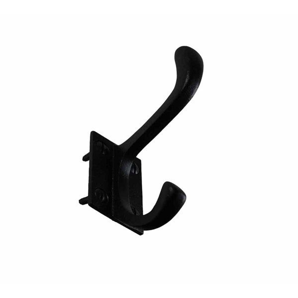 The Renovators Supply Inc. Double Coat Wall Mount Hooks 4" Jacket ...