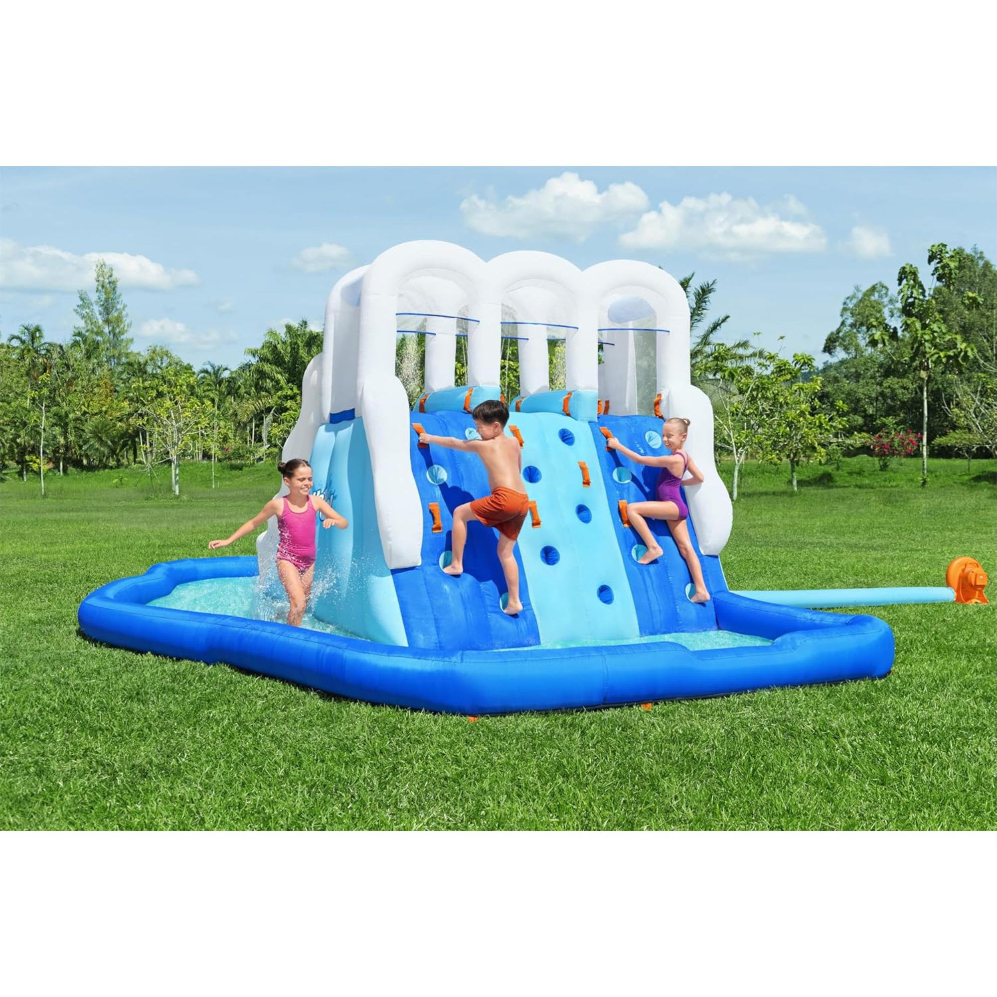 Textiles Hub Tidal Trifecta Kids Inflatable Water Park | Inflatable ...
