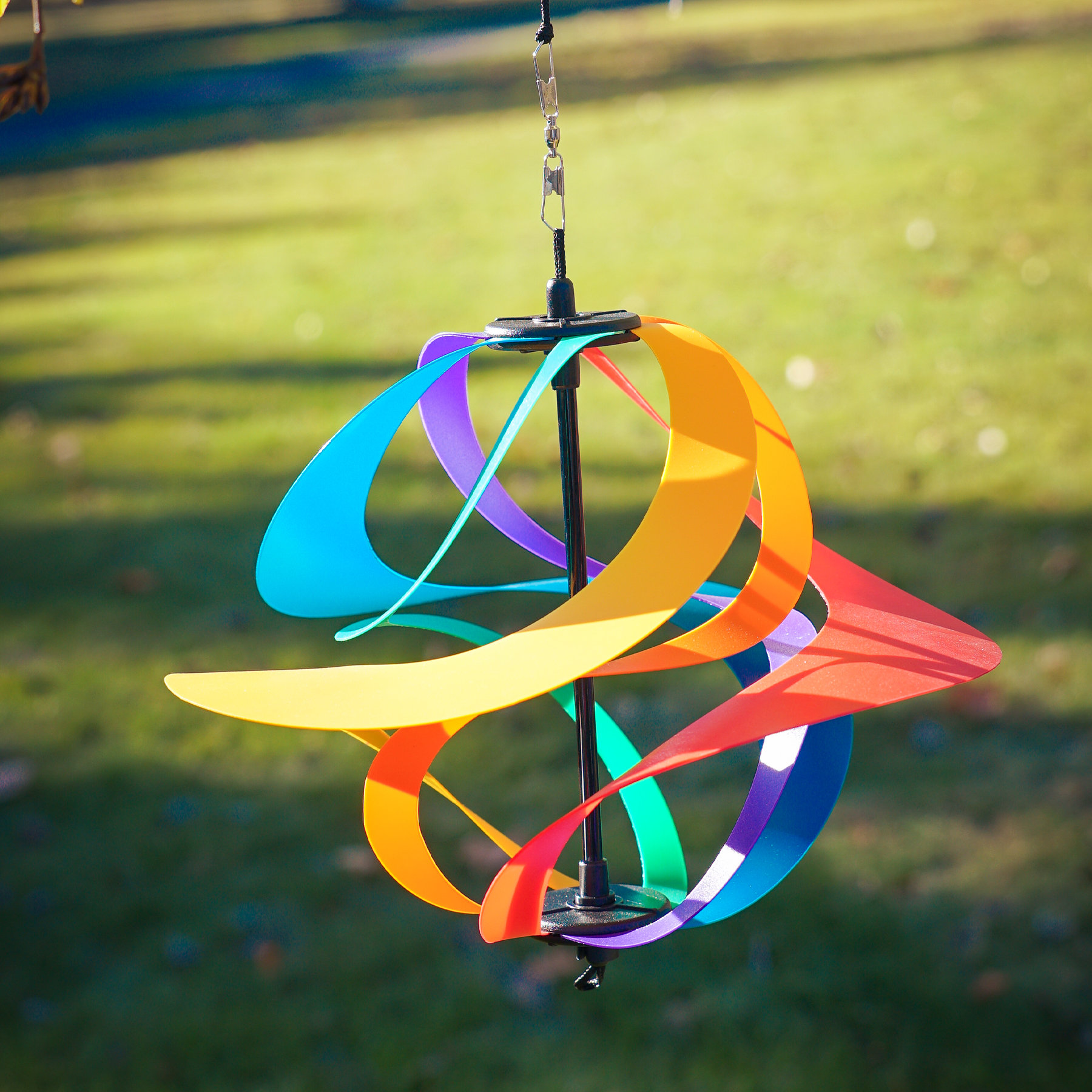 In The Breeze Poly Vortex Single Spinner | Wayfair
