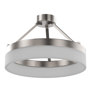 Semi Flush Mount LED lighting You'll Love | Wayfair