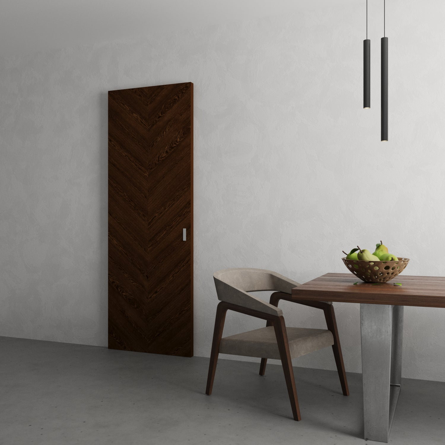 SARTODOORS Hidden Barn | Ego 5005 | Wood Veneer Doors | Magic Concealed ...