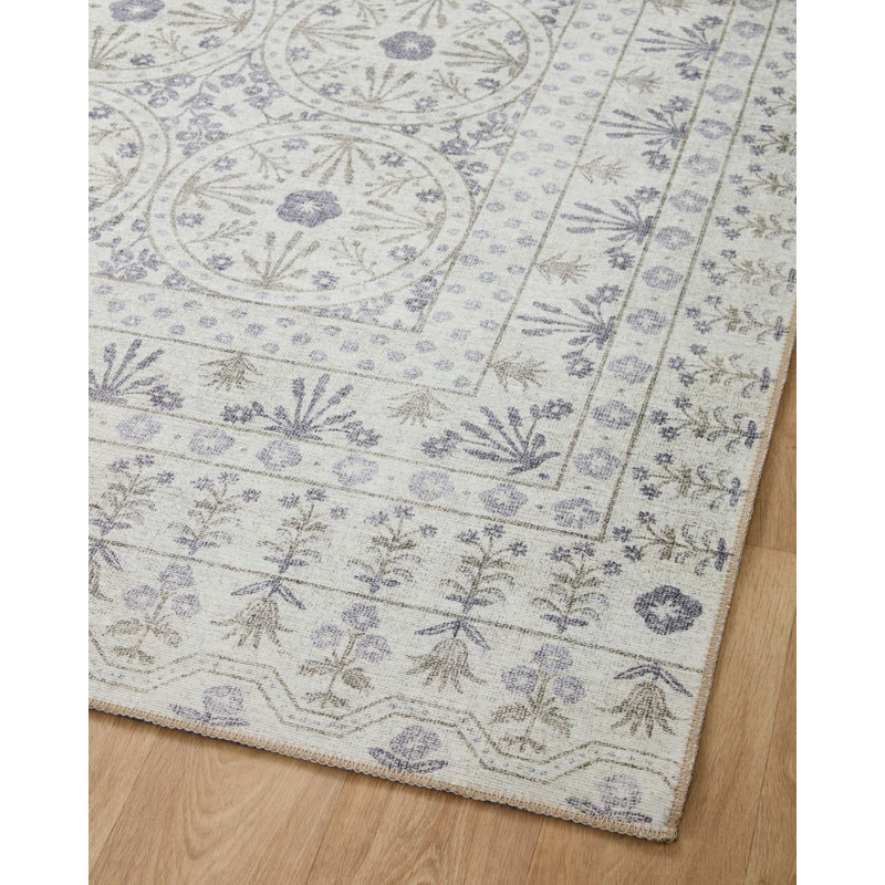 Rifle Paper Co. x Loloi Maison MAO-03 Rosette Ivory Rug & Reviews ...