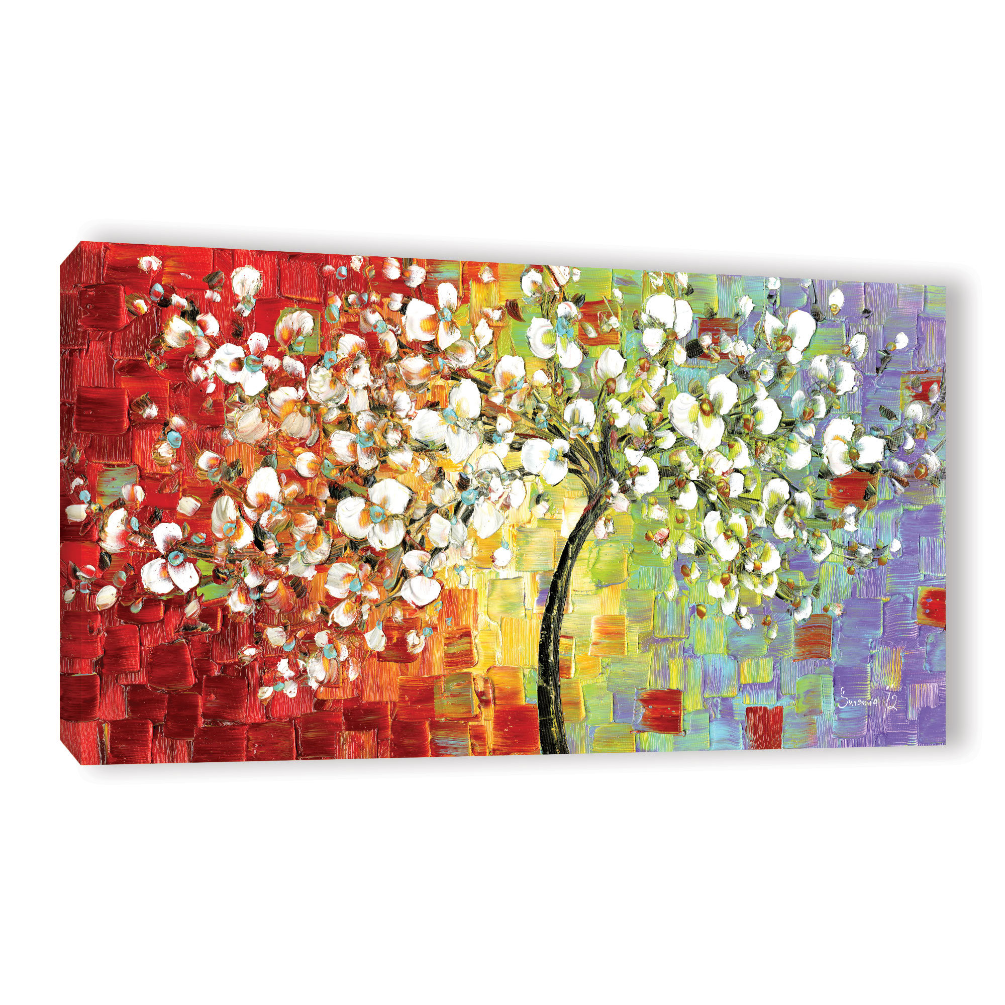Red Barrel Studio Multi Tree - Painting on Canvas - Wayfair Canada