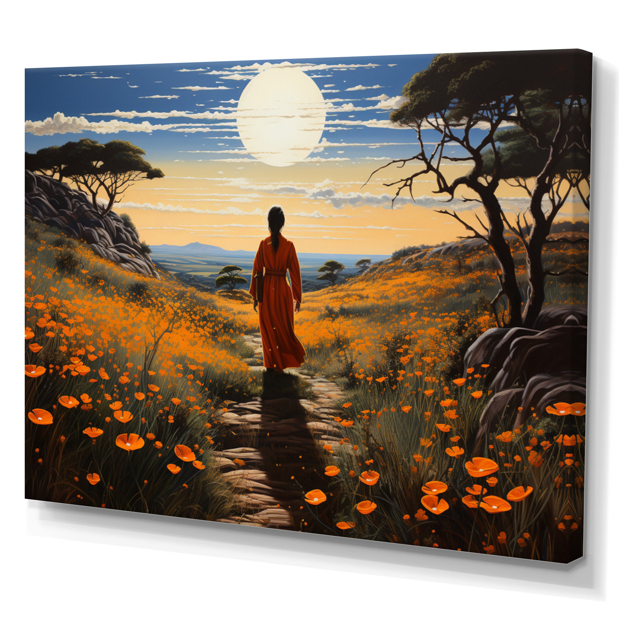 Winston Porter Asian Art Monks Journey - Asian Art Wall Decor - Wayfair ...