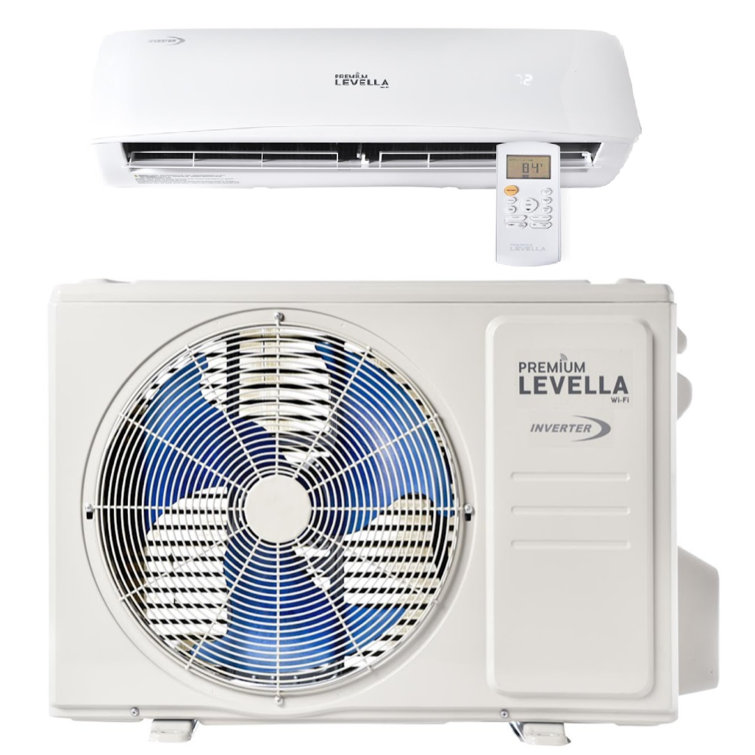Premium Levella 18000 BTU Mini Split Heating and Cooling, hi efficiency ...