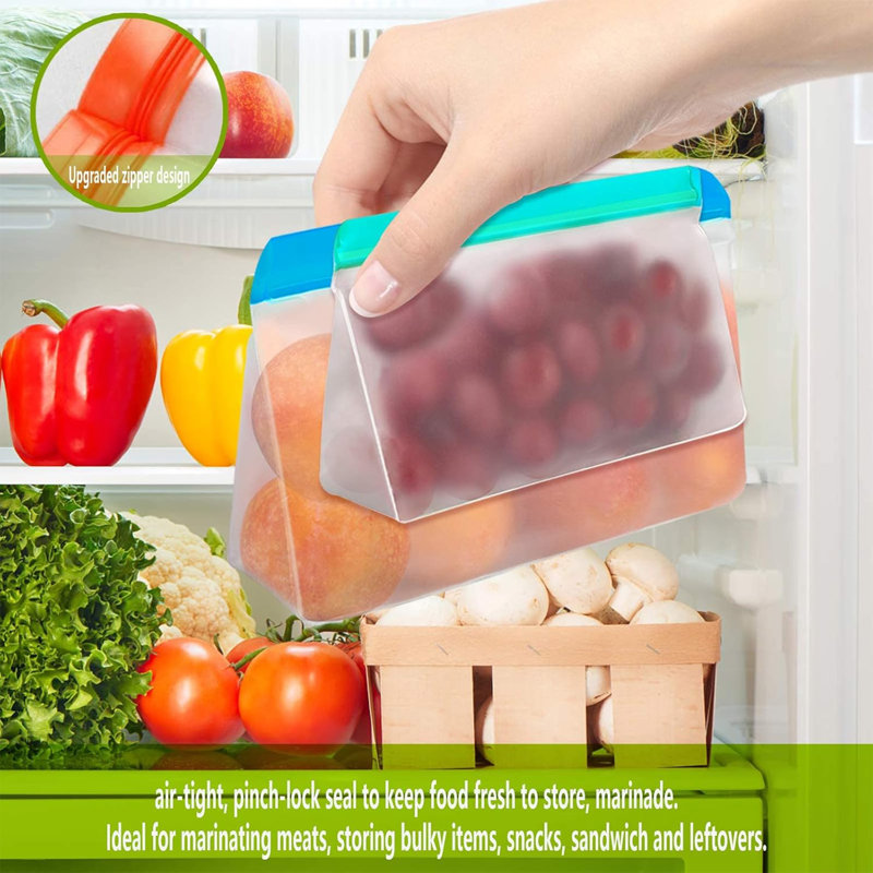 Prep & Savour Multi-Color Food Storage Bags | Wayfair