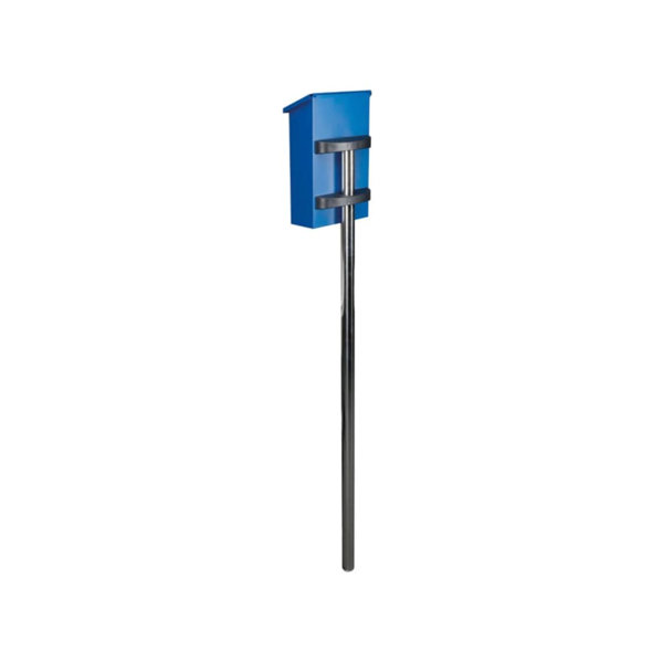 Dakota Fields Perel Mailbox Pole Inox | Wayfair.co.uk