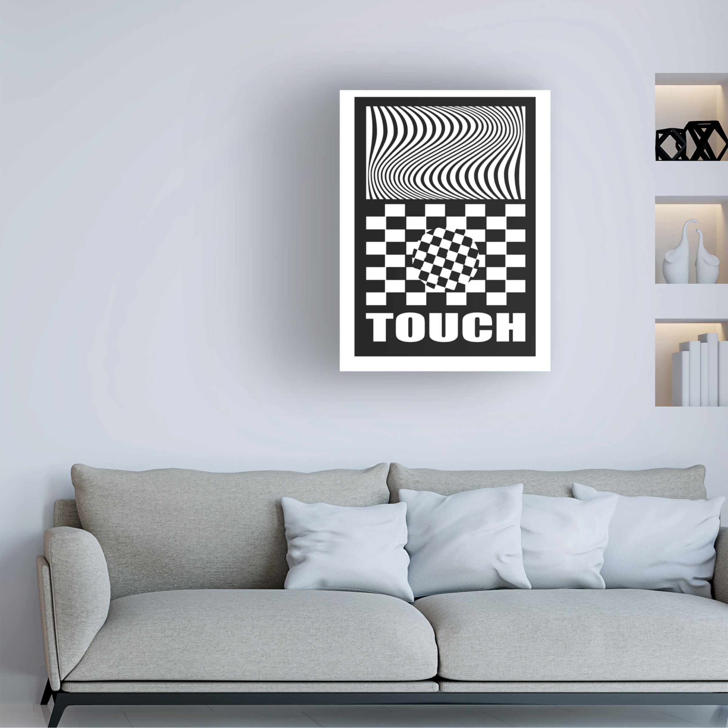 Ebern Designs SERGIO ORTIZ TOUCH Canvas Art | Wayfair