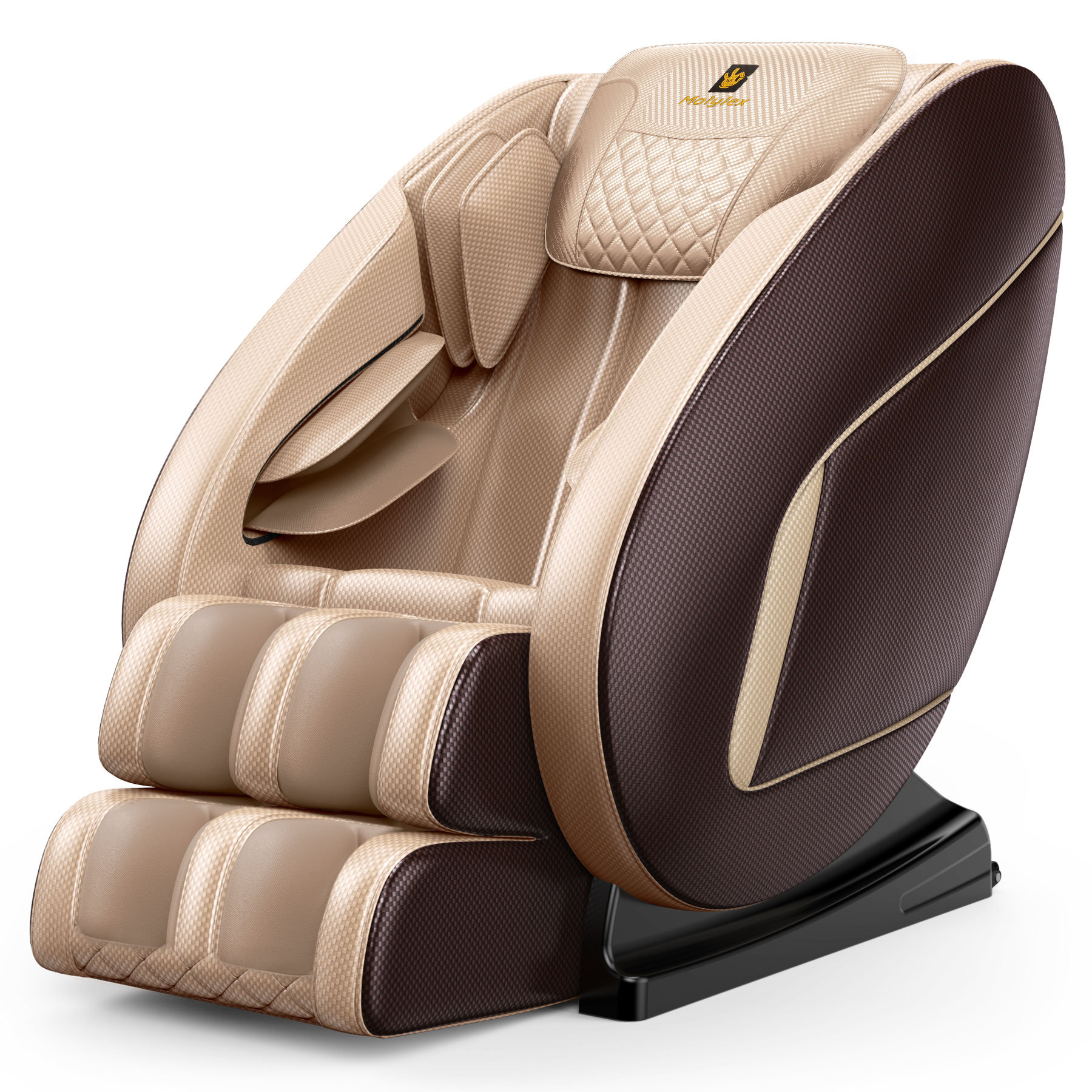 Inbox Zero Faux Leather Reclining Heated Massage Chair & Reviews | Wayfair